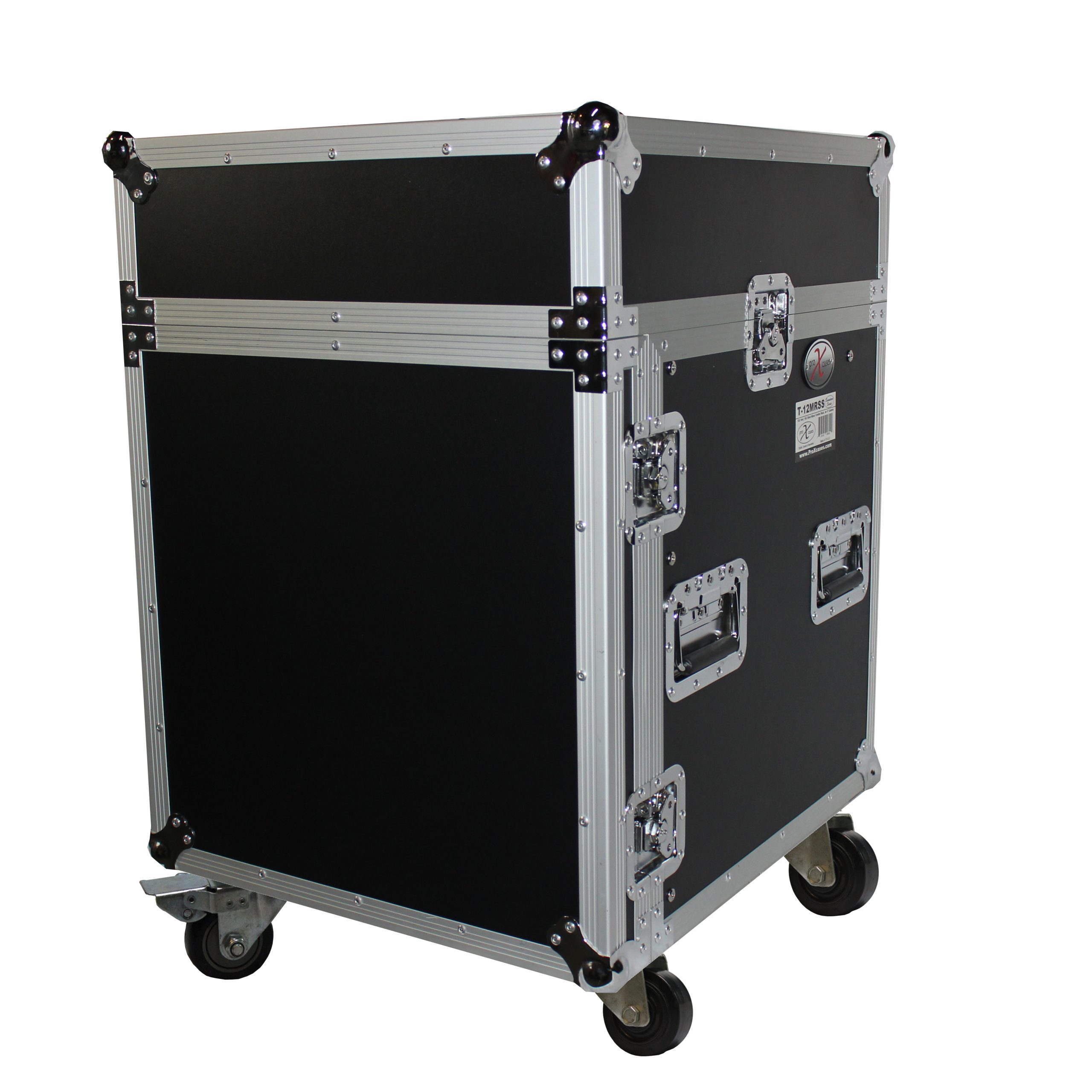 12U Rack x 10U Top Mixer DJ Combo Flight Case - GTR Direct
