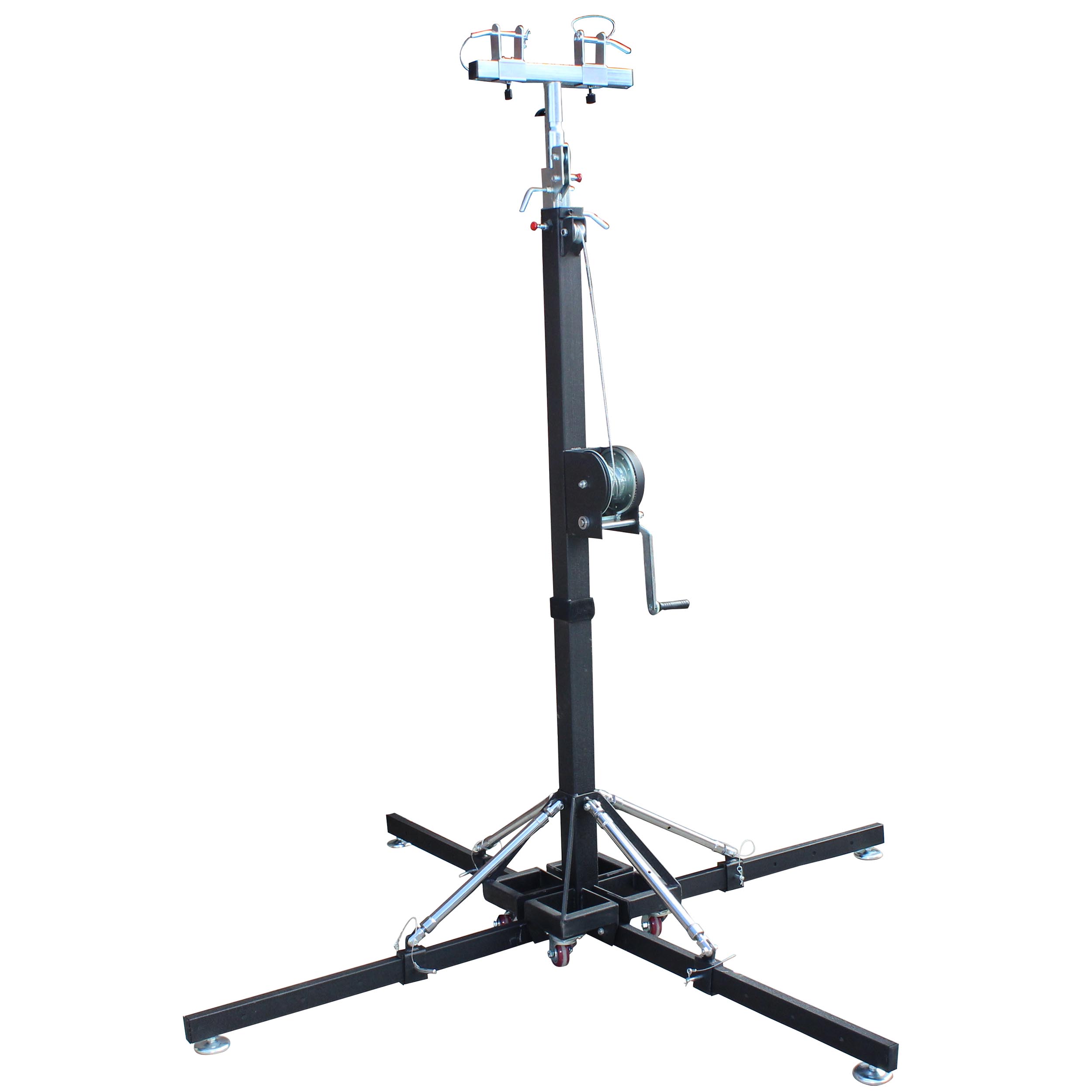 18 Ft. Lighting Crank Truss Stand 330 Lbs.Capacity Includes T-Adapter ...
