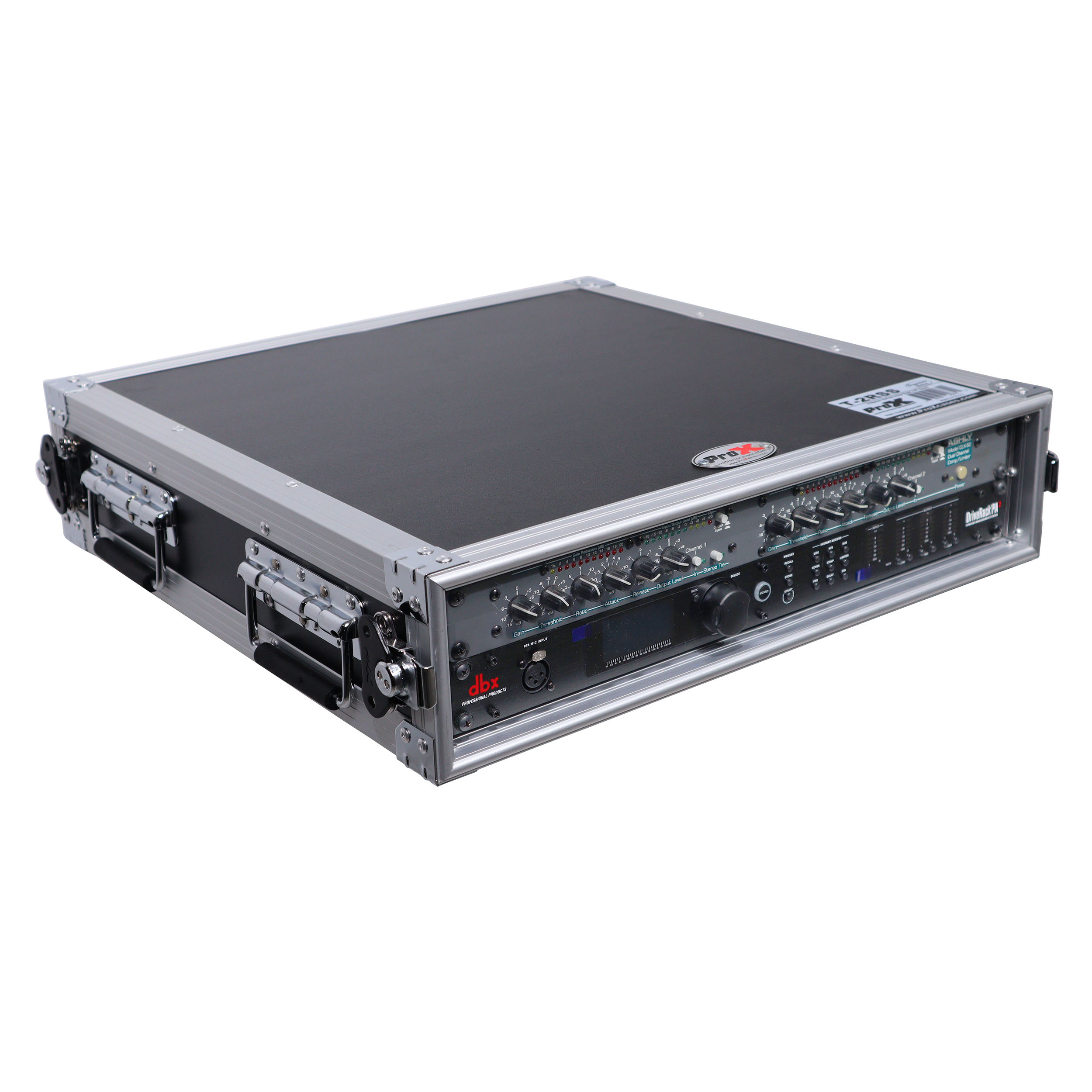 2U 2 Space Rack Mount ATA Flight Case 19 Inch Depth - GTR Direct