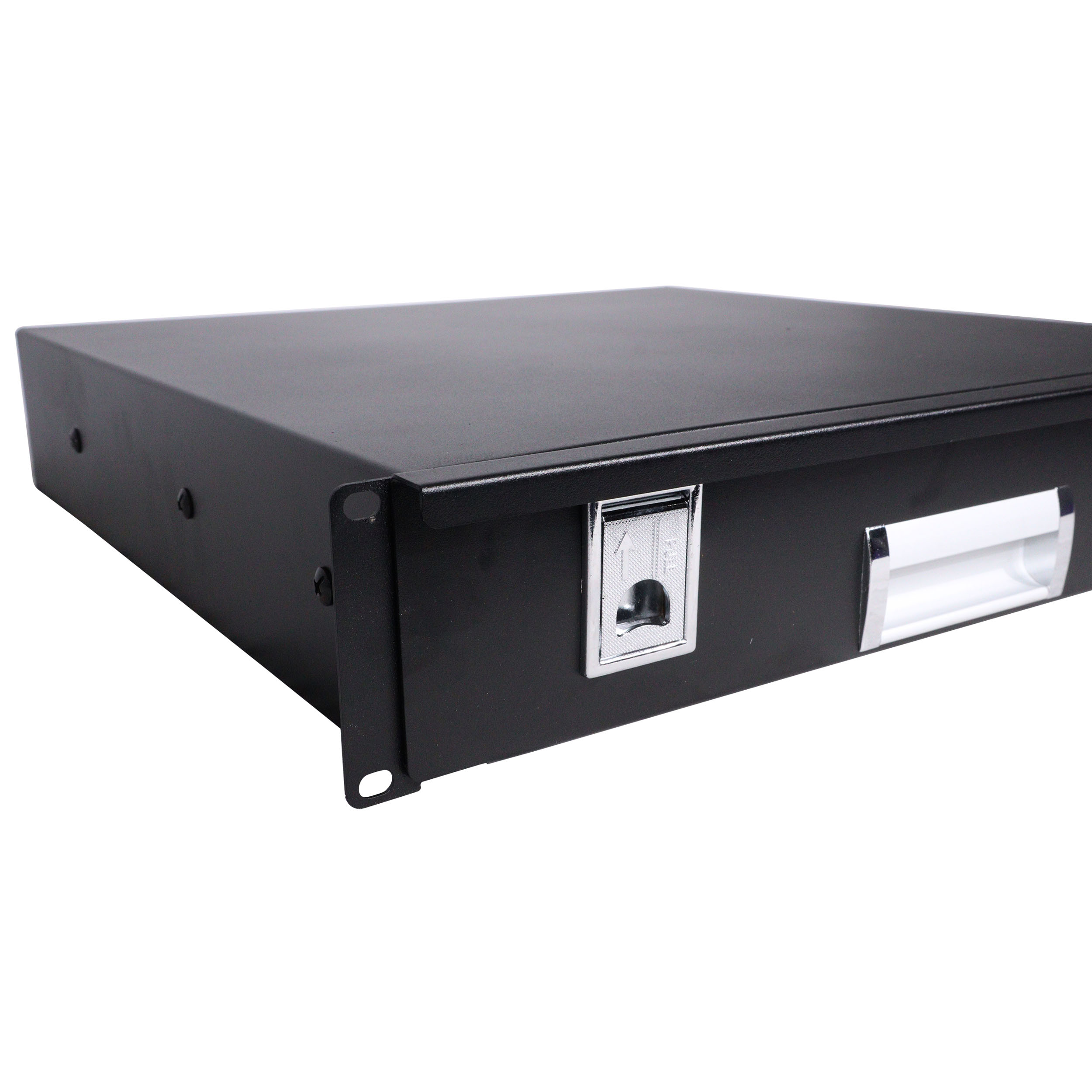 2U Rack Space 18" Depth Rack Mount Drawer for Audio| DJ| and IT Server ...
