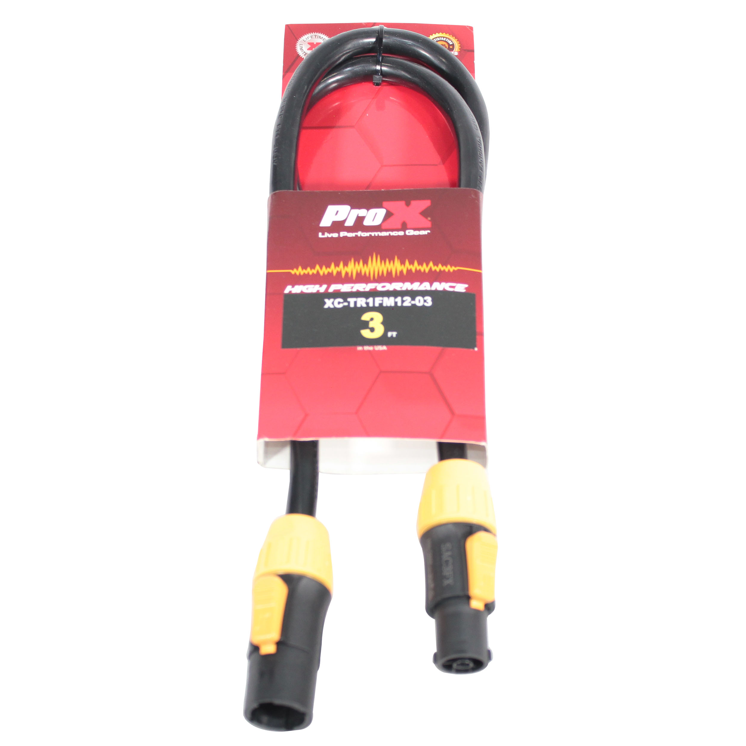 3 Ft Male to Female 12AWG Power Cable for Power Connection compatible ...