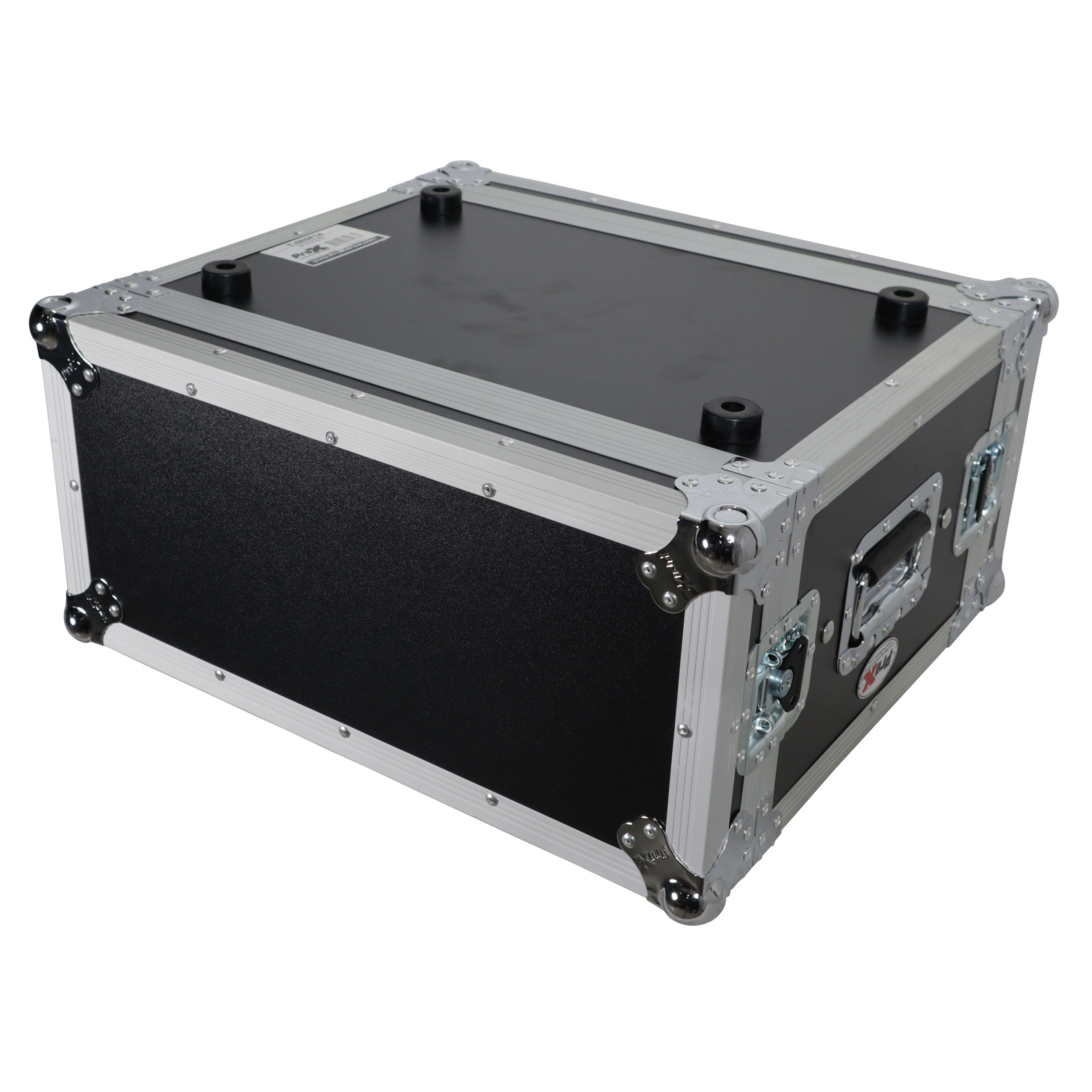 4U Vertical Shockproof Effects Rack 14" Depth Rail to Rail with Handles ...