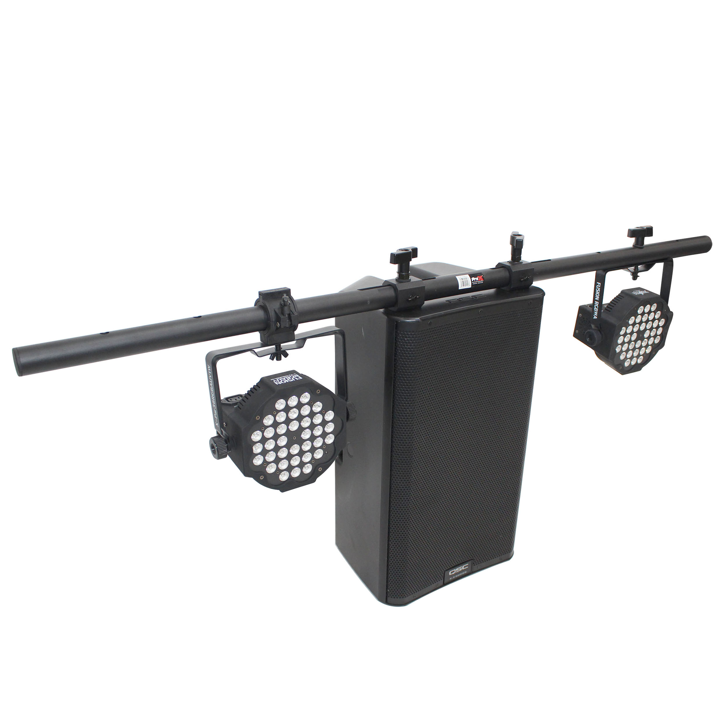 5 Ft. Universal Light Bar Mounting System for Point Source PA Speakers ...