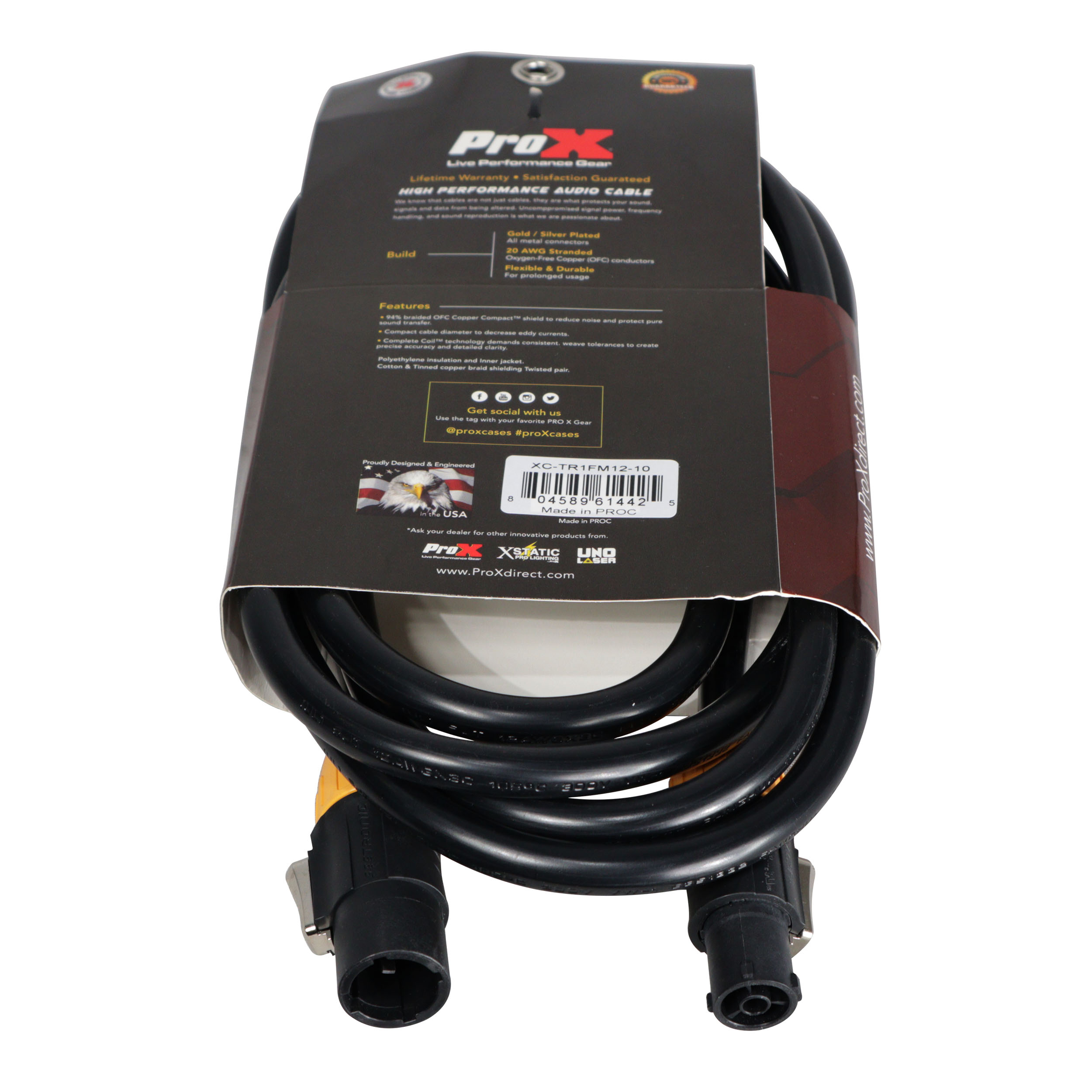 6 Ft Male to Female 12AWG Power Cable for Power Connection compatible ...