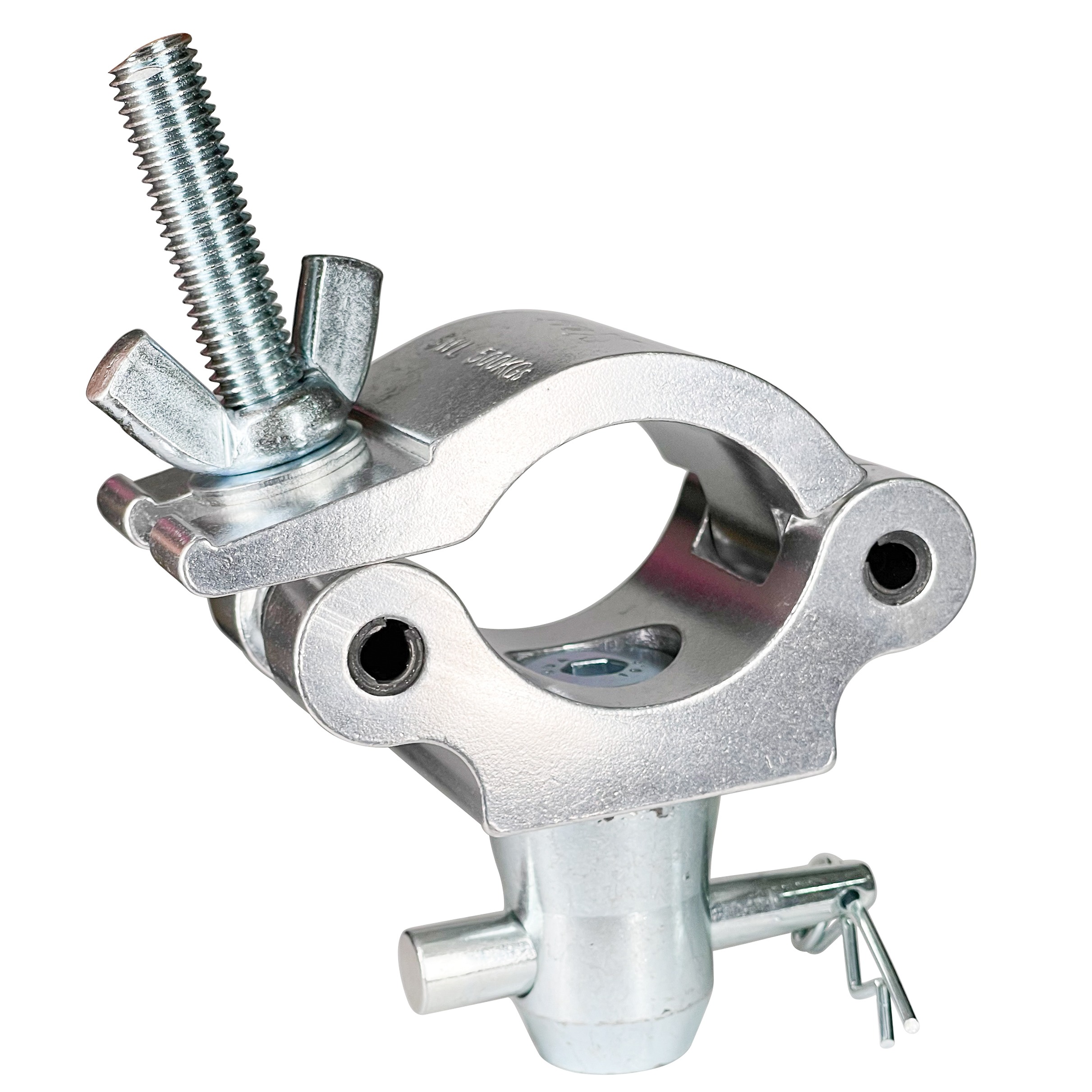Aluminum Pro M10 Clamp with Half-Conical Connector for 2" Truss Tube ...