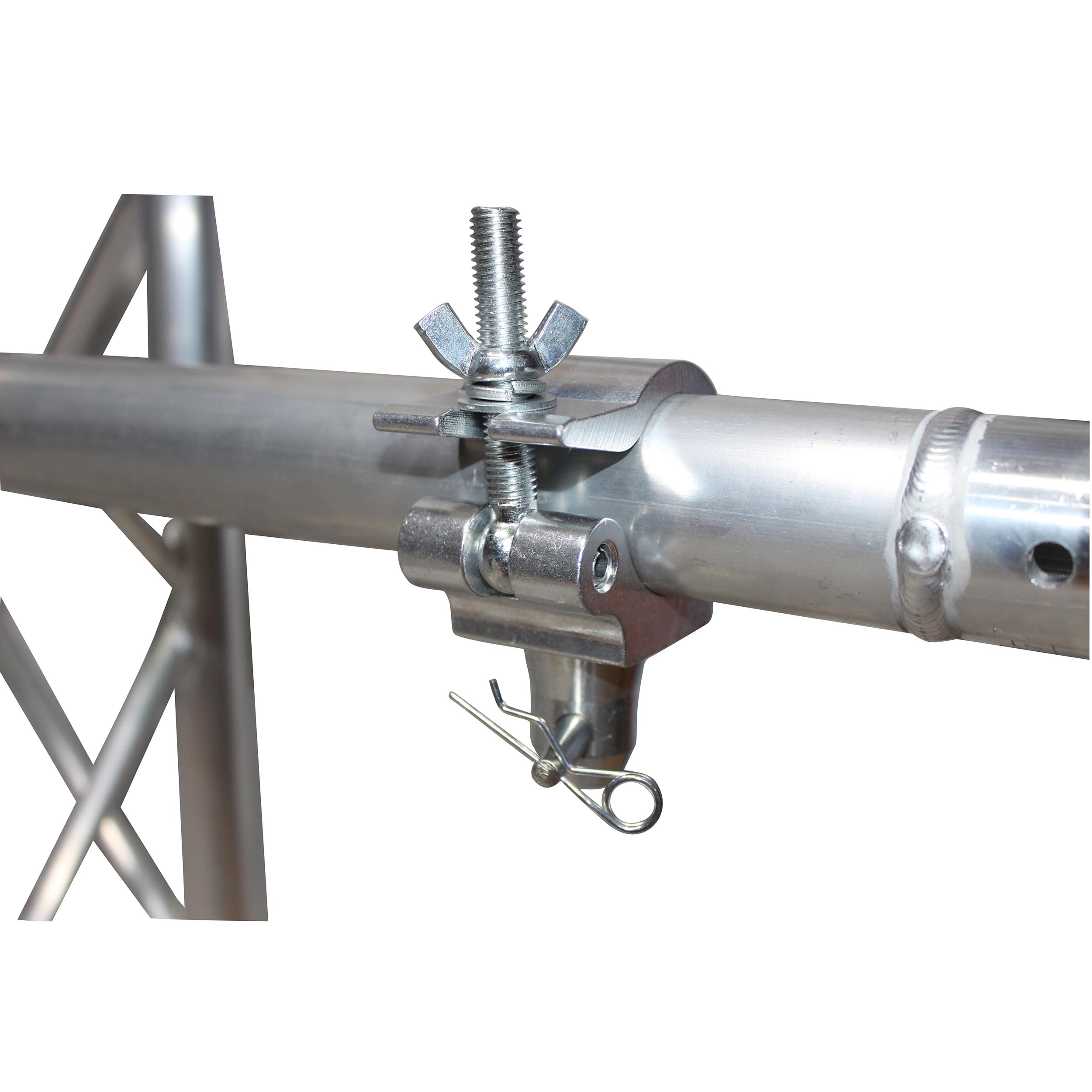 Aluminum Pro M10 Clamp with Half-Conical Connector for 2" Truss Tube ...