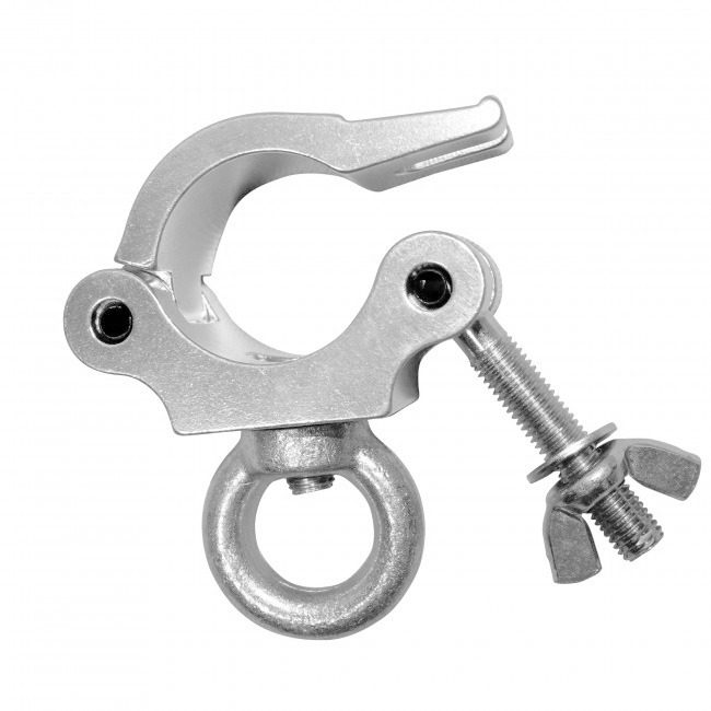 Aluminum Pro M10 Truss Clamp with Eyebolt for 2" Truss Tube for Hanging ...