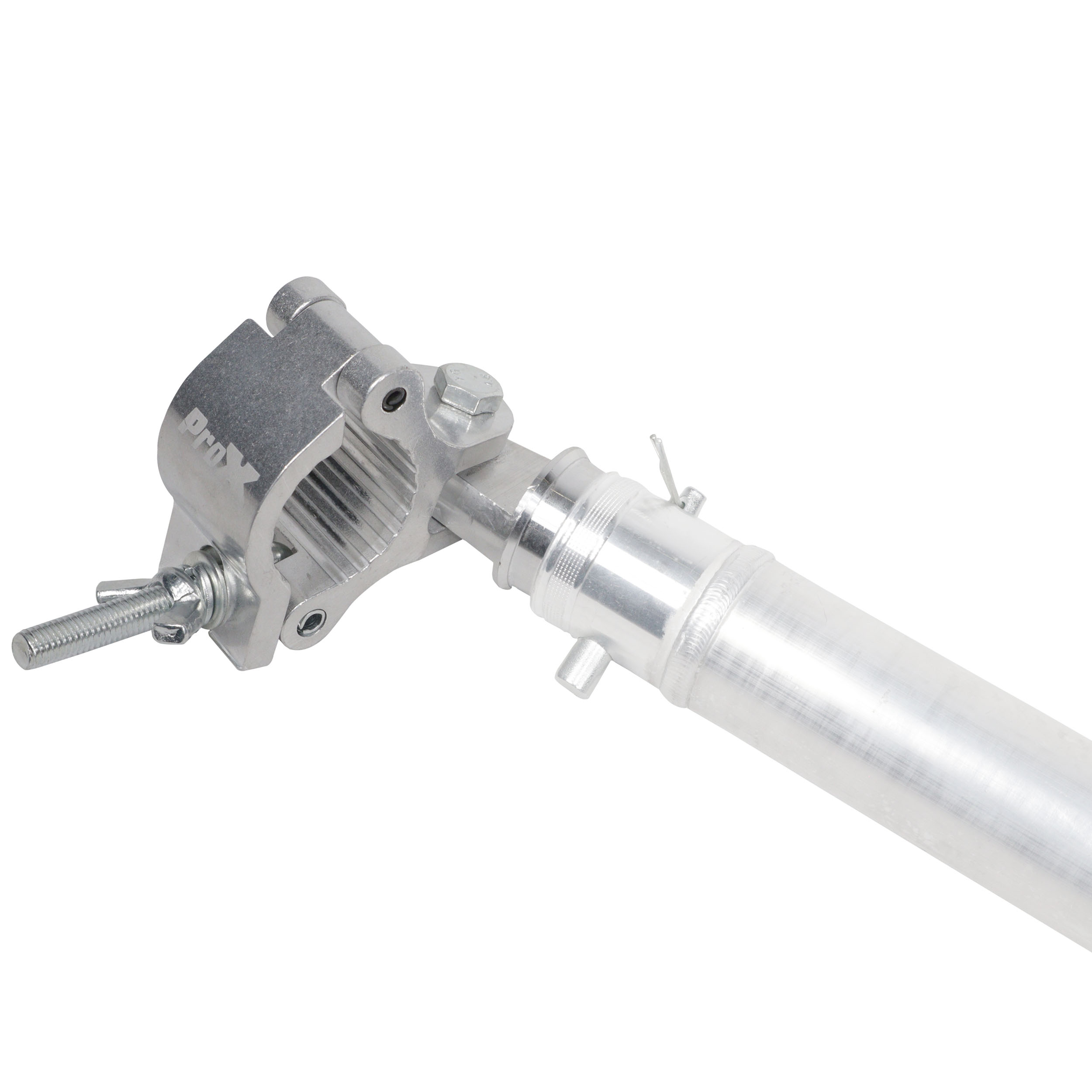 Aluminum Pro M10 Truss Clamp with Hinge Adjustable 180 Degree Half Coupler