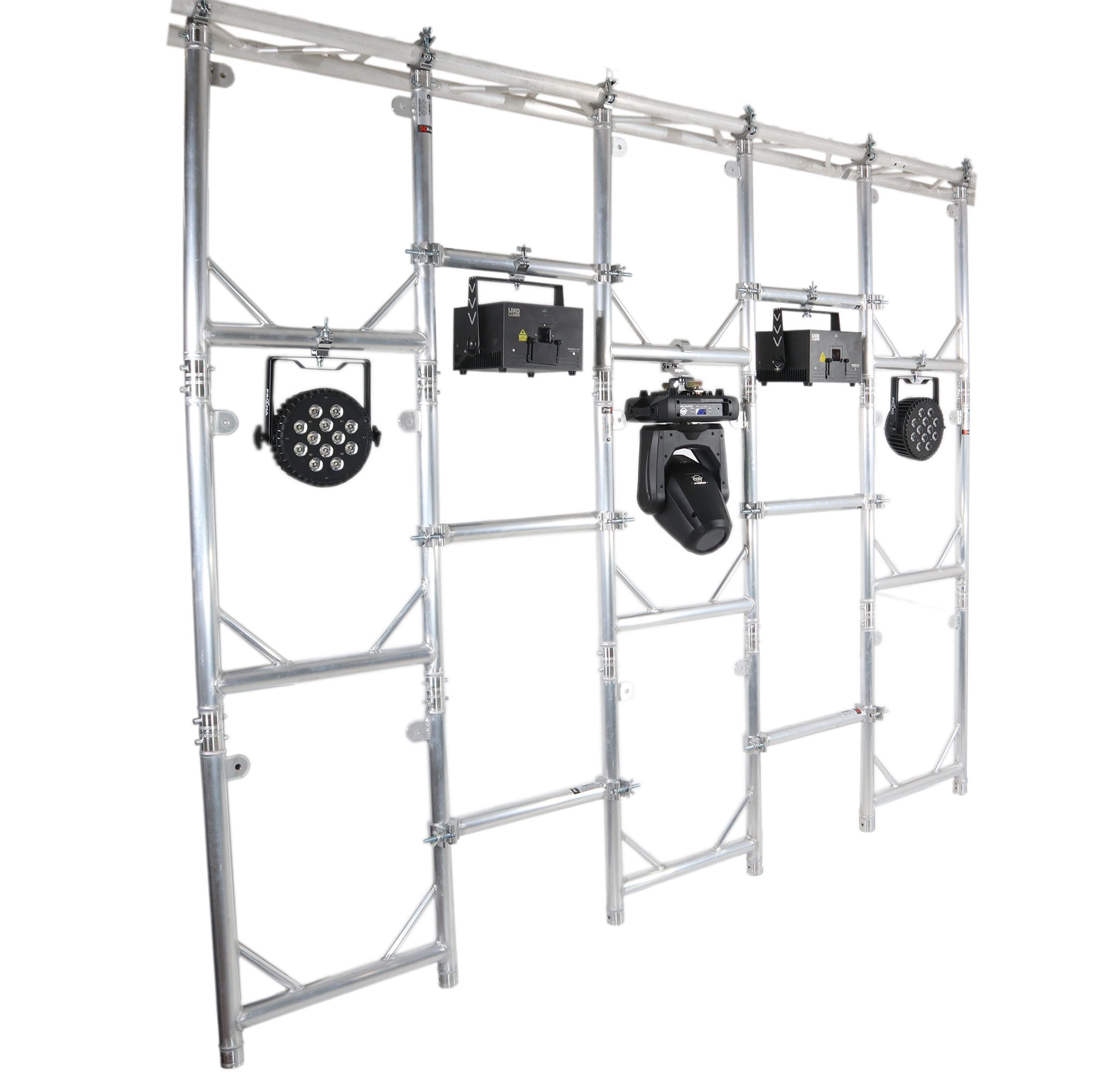 Aluminum Pro Slim M10 Clamp with Half Conical Connector for 2" Truss ...