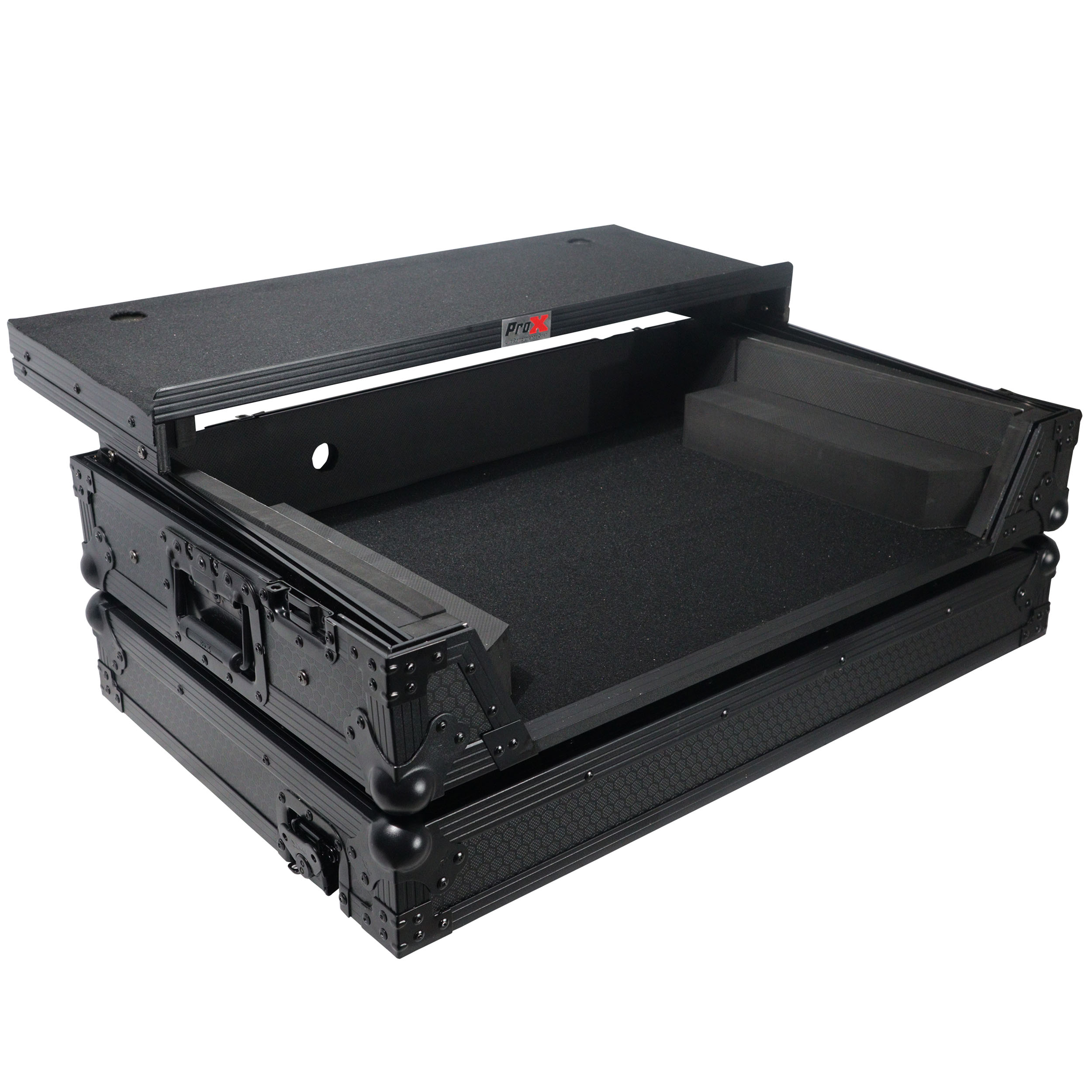 ATA Flight Case for Pioneer DDJ-FLX6 DJ Controller with Laptop Shelf 1U ...