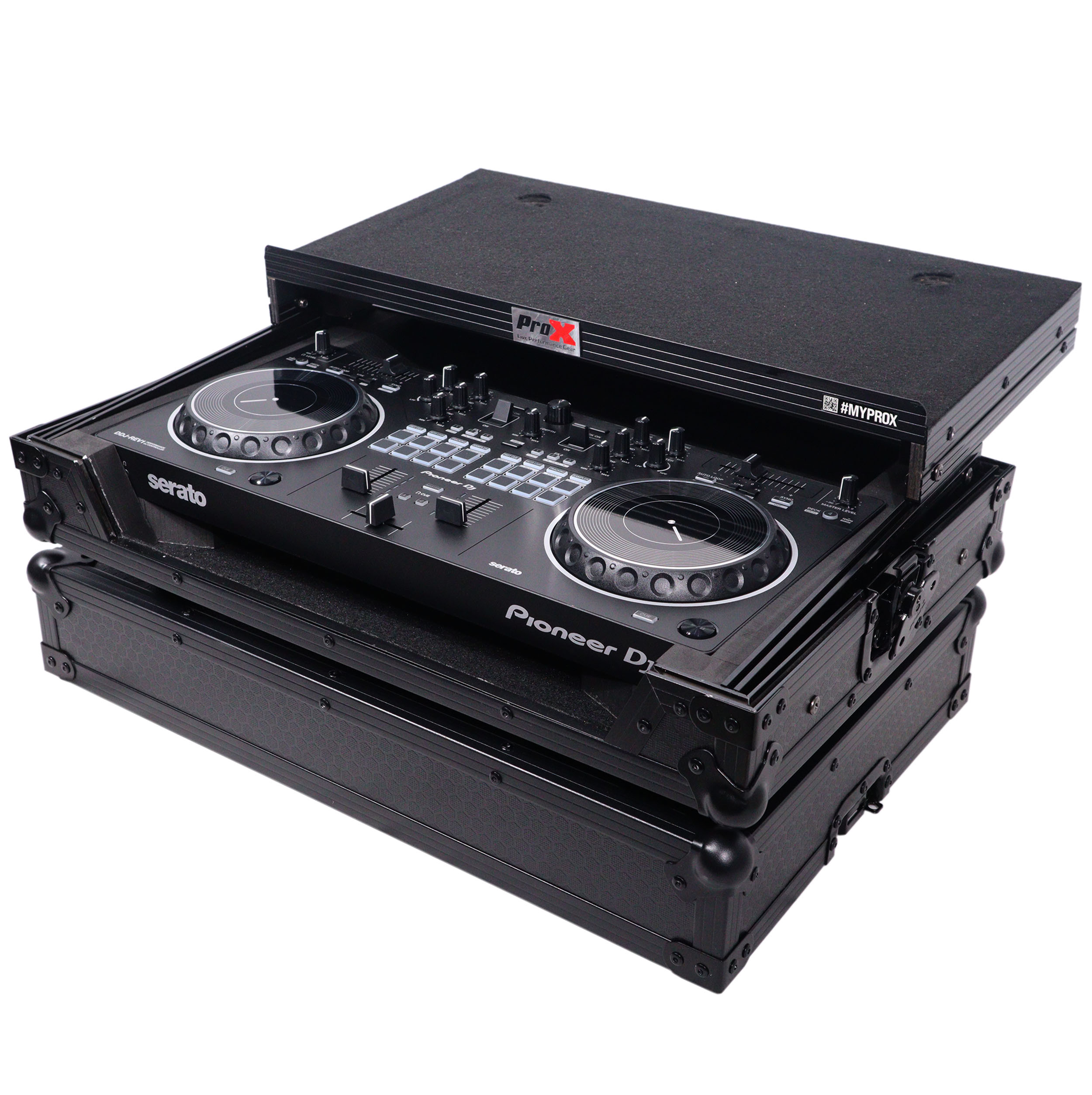 ATA Flight Case For Pioneer DDJ-REV1 DJ Controller with Laptop Shelf ...