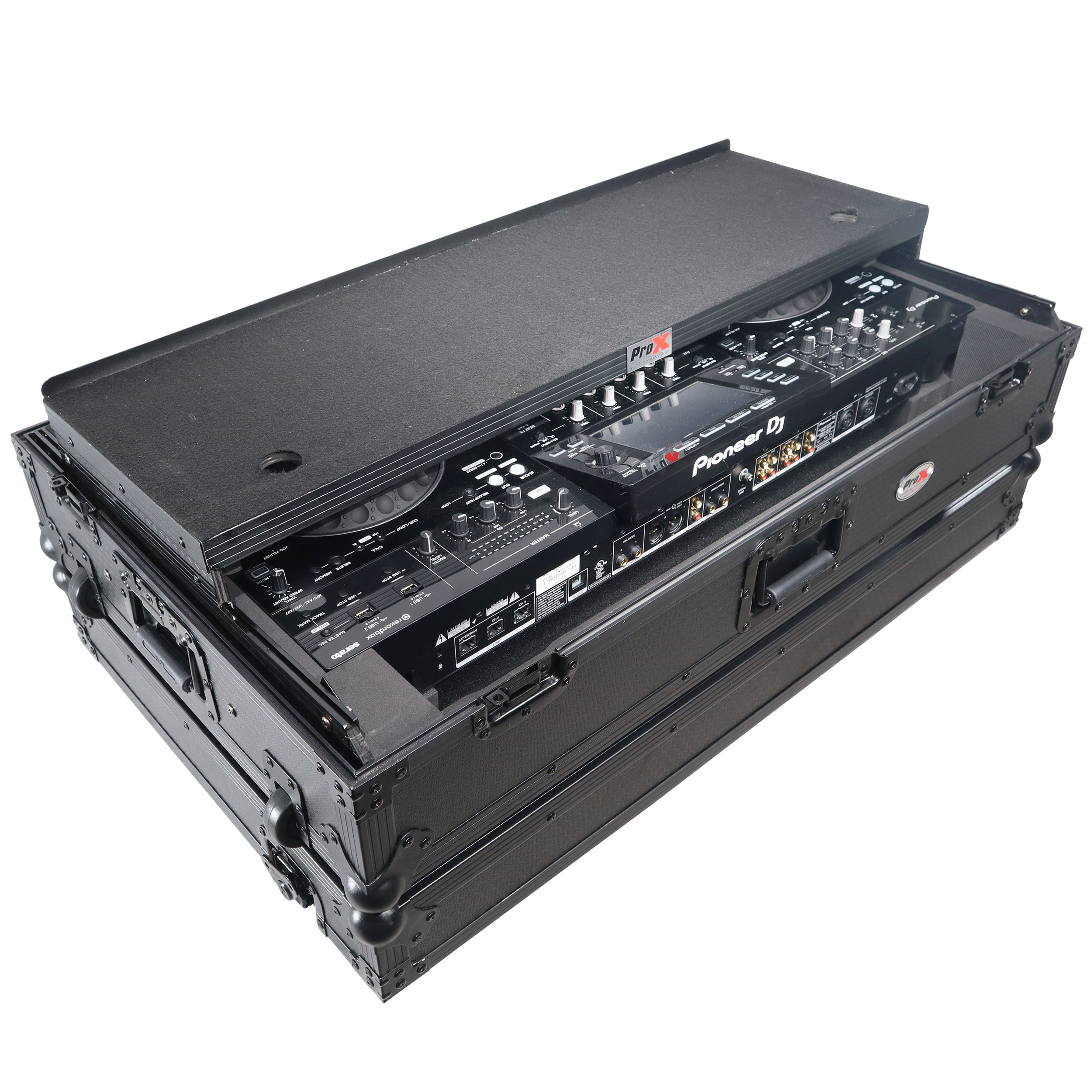 ProX ATA Flight Case For Pioneer XDJ-XZ DJ Controller with Laptop Shelf ...