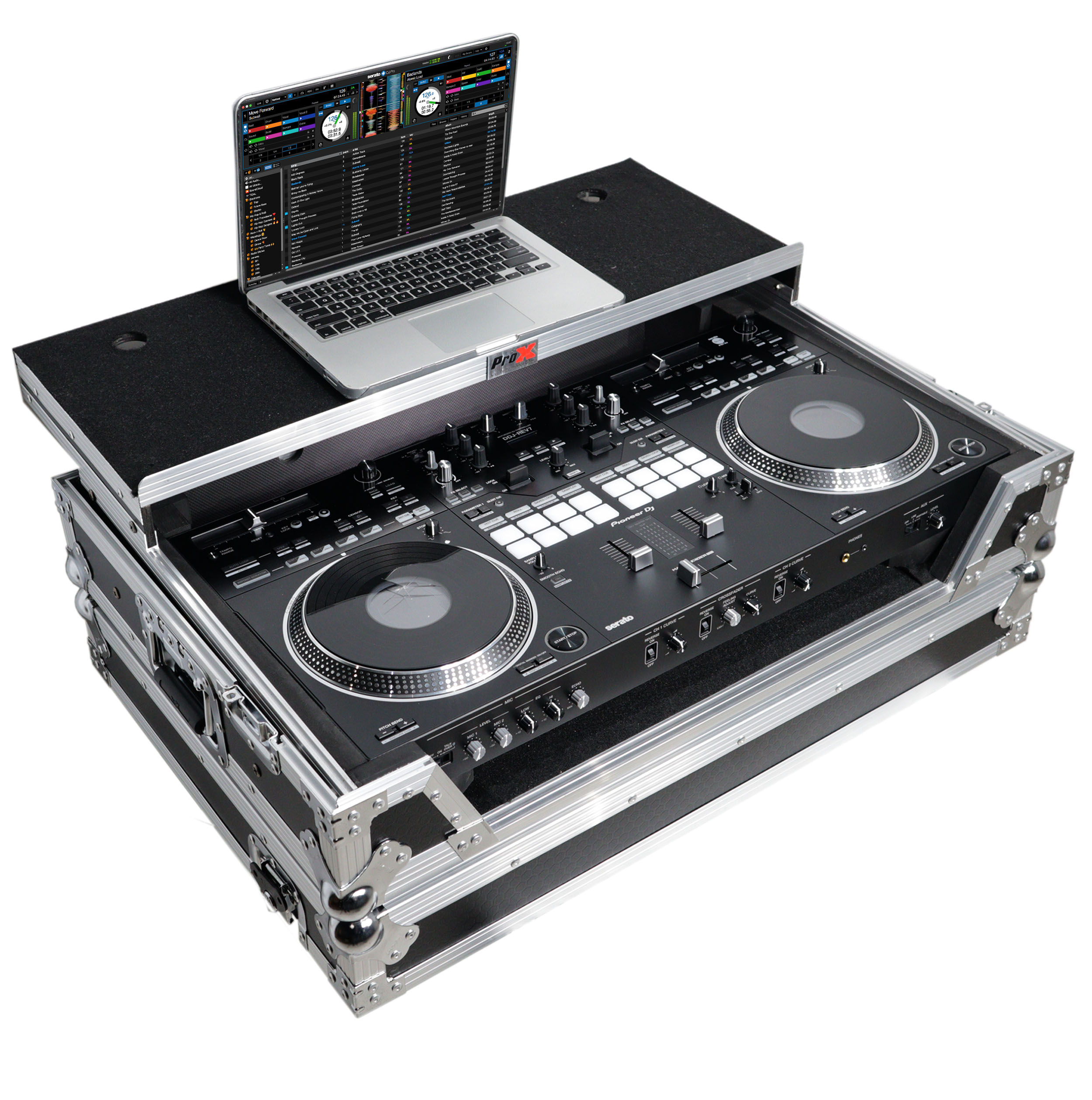 ATA Style Flight Case for Pioneer DDJ-REV7 DJ Controller with Laptop ...