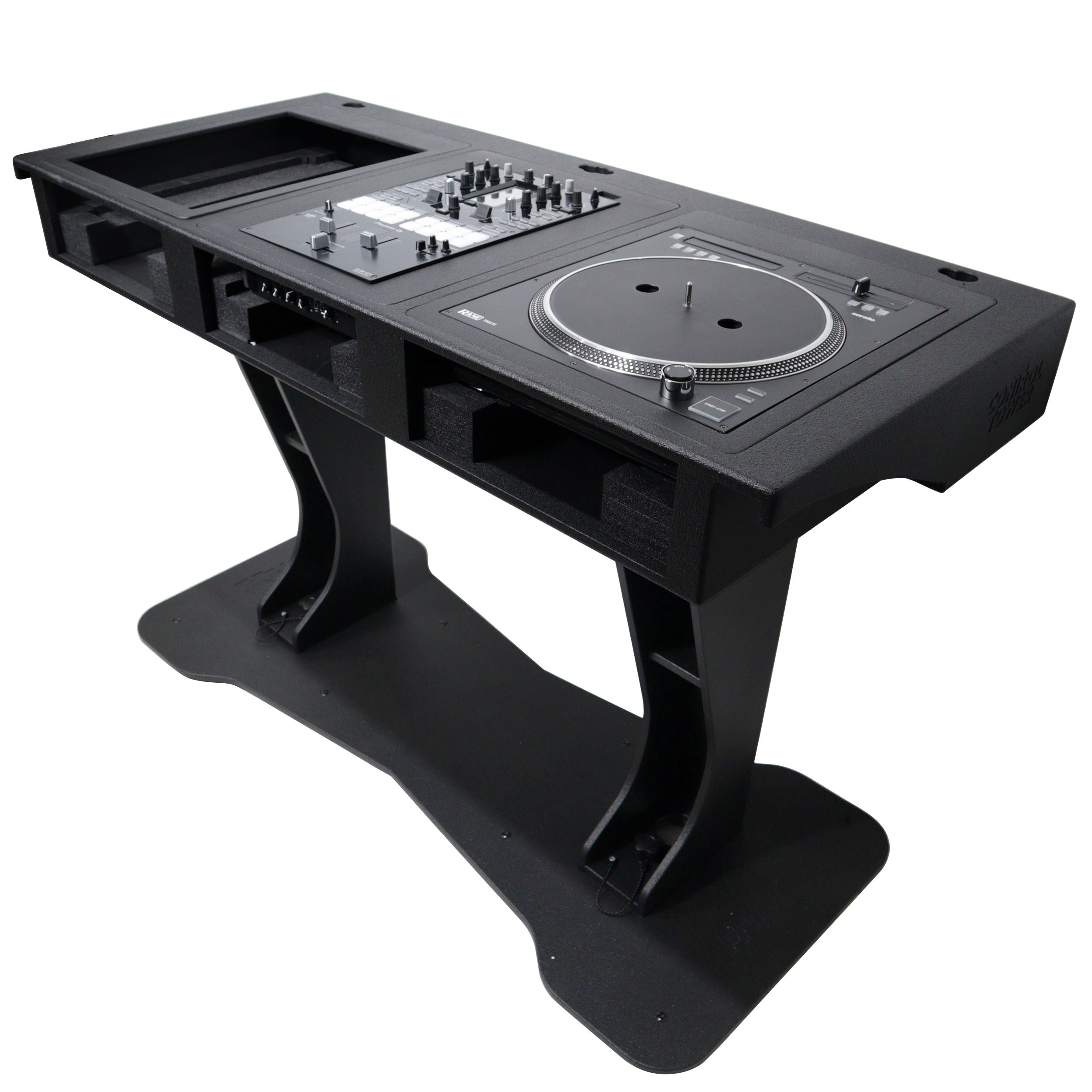 Control Tower DJ Booth for Two Pioneer CDJ-3000, Denon SC6000 CD Player ...