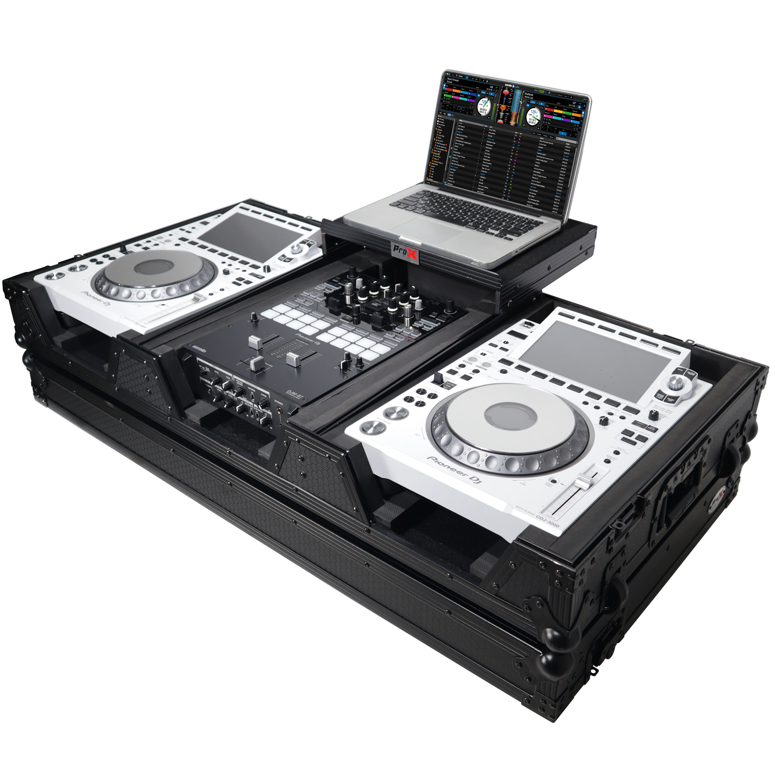 DJ Coffin Case for Pioneer 2X CDJ-3000 CD and DJM-900NXS2 Mixer W ...