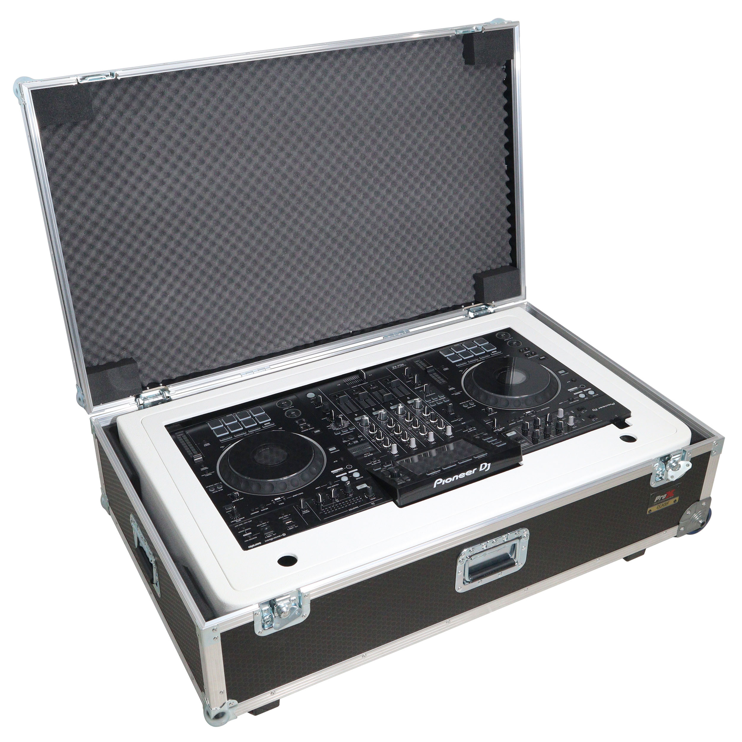 DJ Control Tower DJ Podium 2x1U Rack Mount and Travel Cases for Pioneer ...