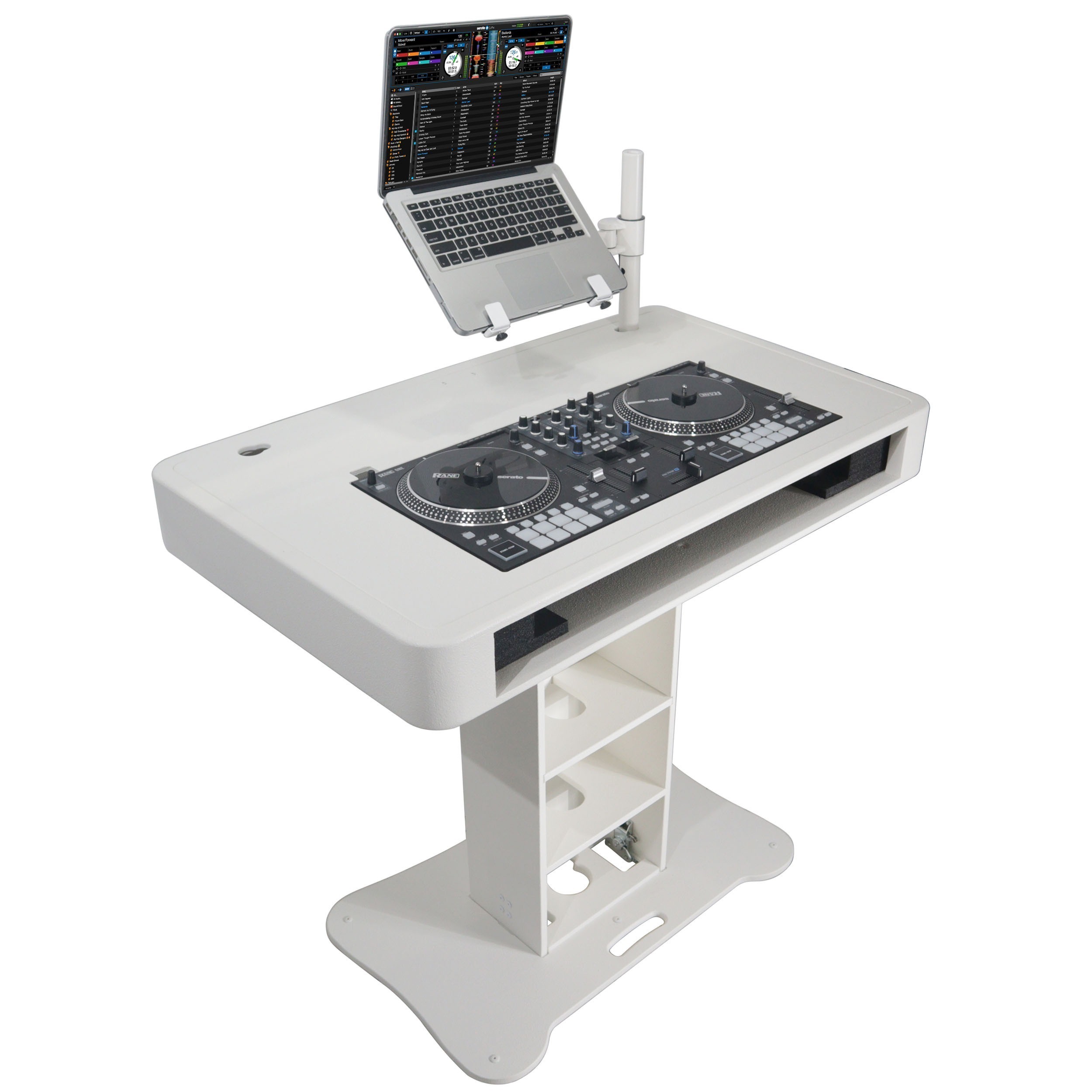 DJ Control Tower DJ Podium with Travel Cases for Pioneer DDJ-REV7 XDJ ...