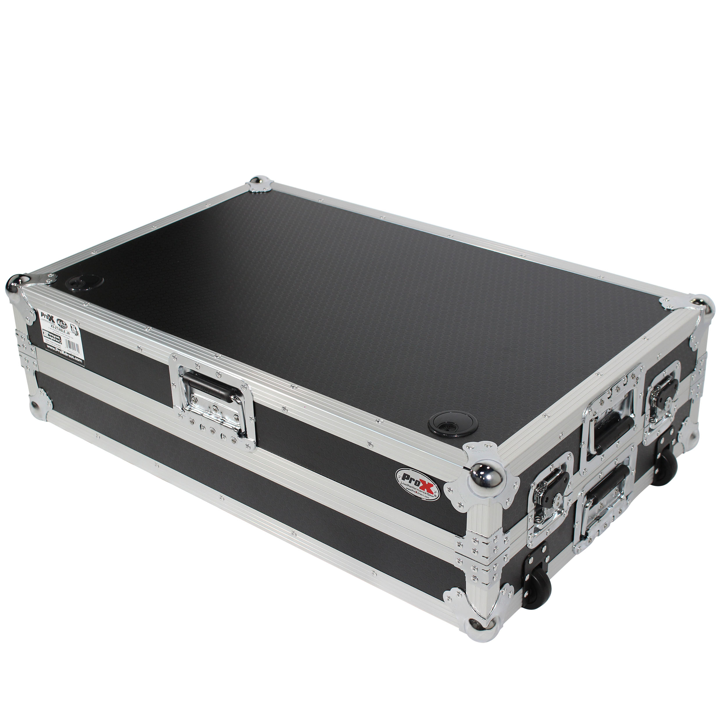 DJ Z-Table® Junior Workstation Portable Compact Booth Flight Case Table ...