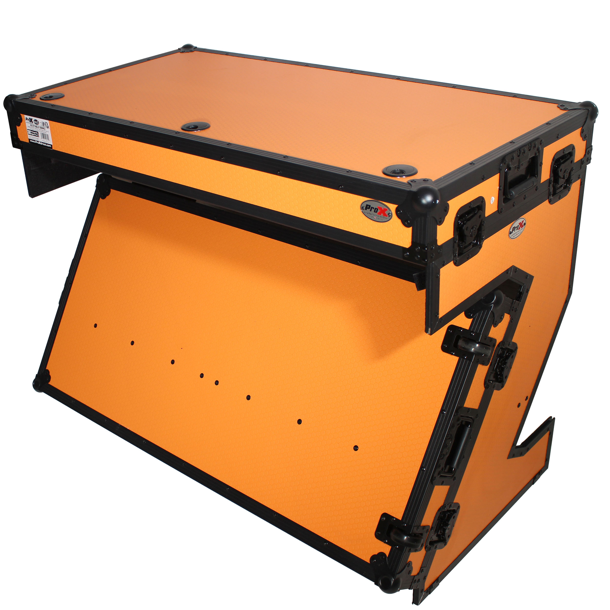 ProX DJ Z-Table?? Workstation | Flight Case Table Portable W-Handles ...