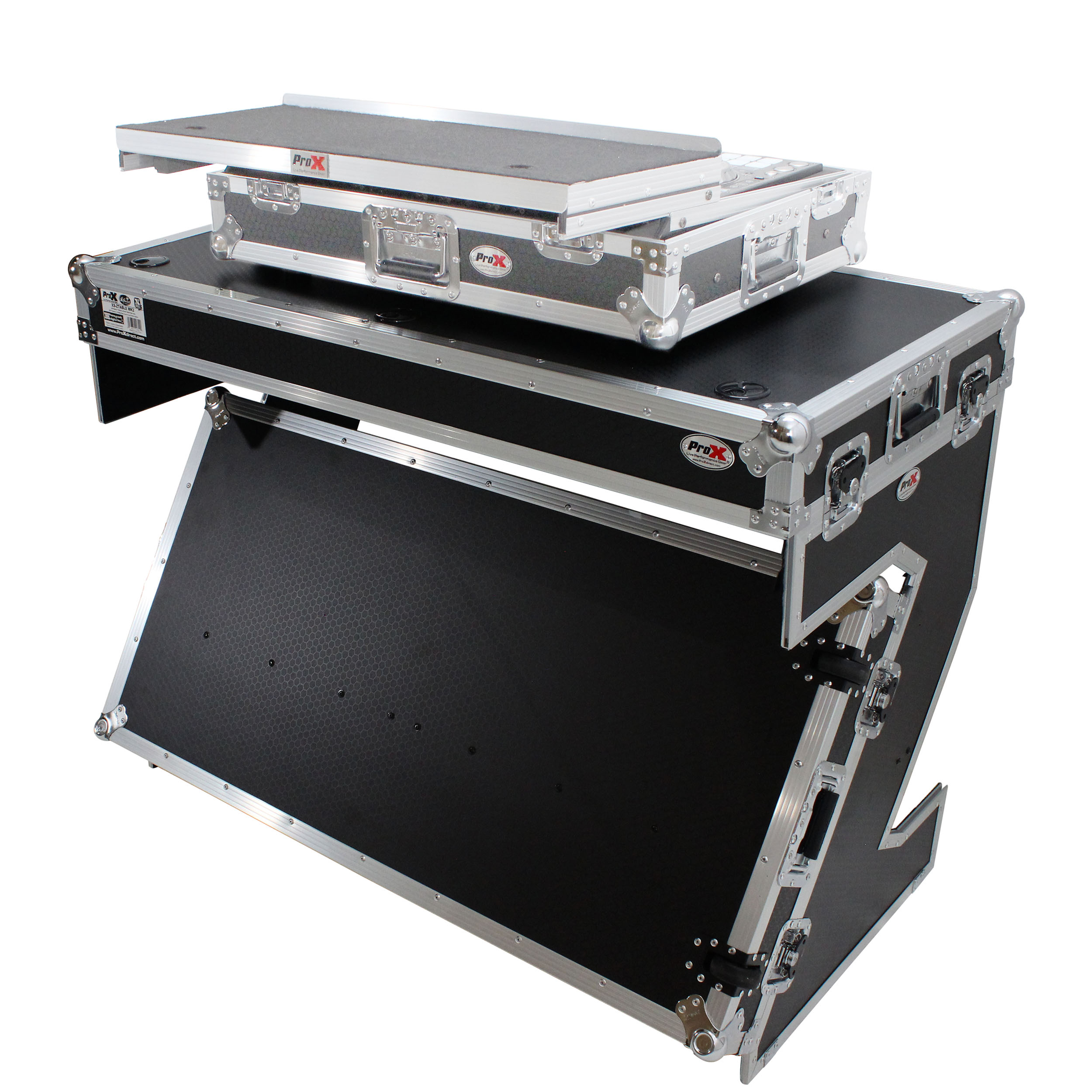 DJ Z-Table Workstation | Flight Case Table | Portable W-Handles and ...