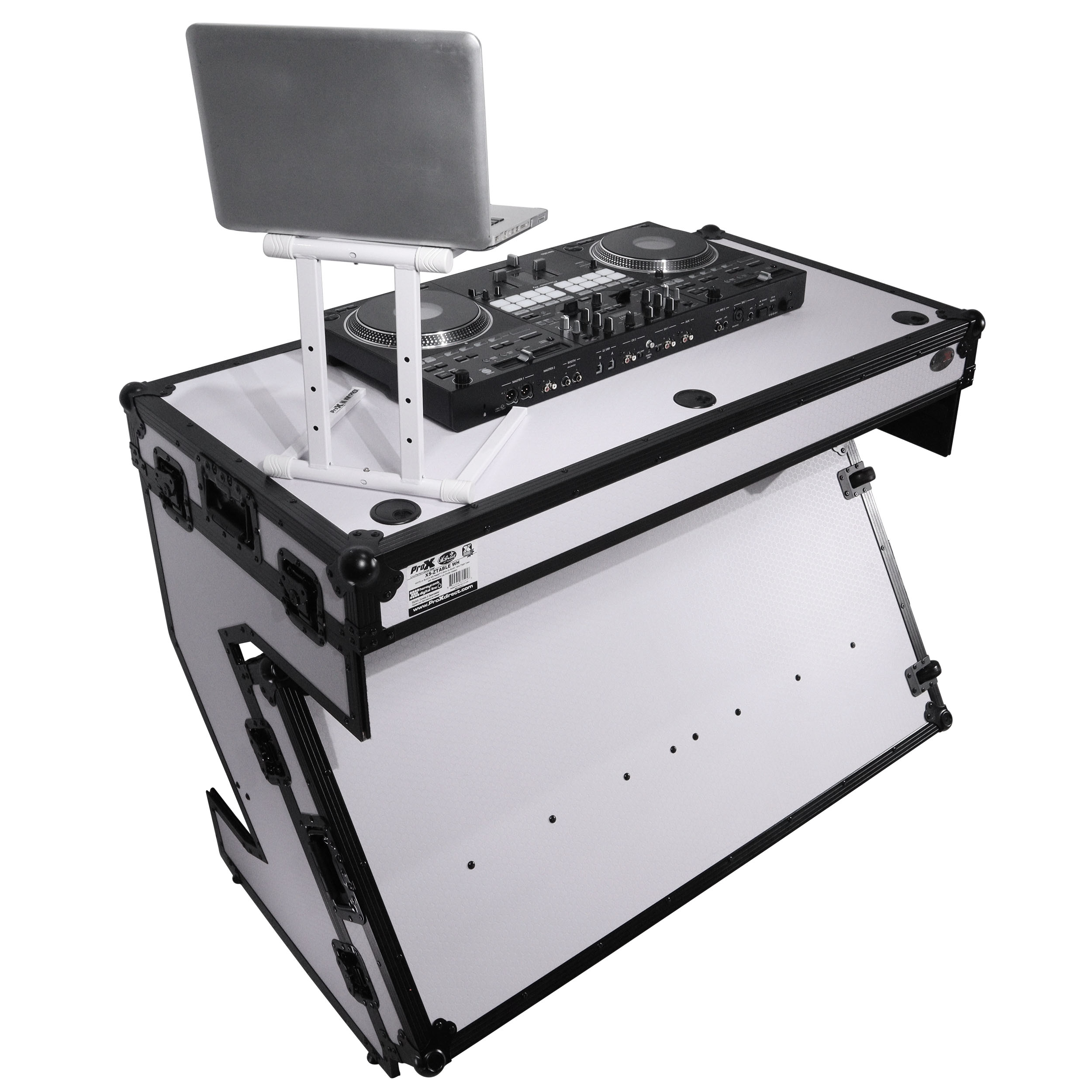 DJ Z-Table Workstation | Flight Case Table Portable with Handles and ...