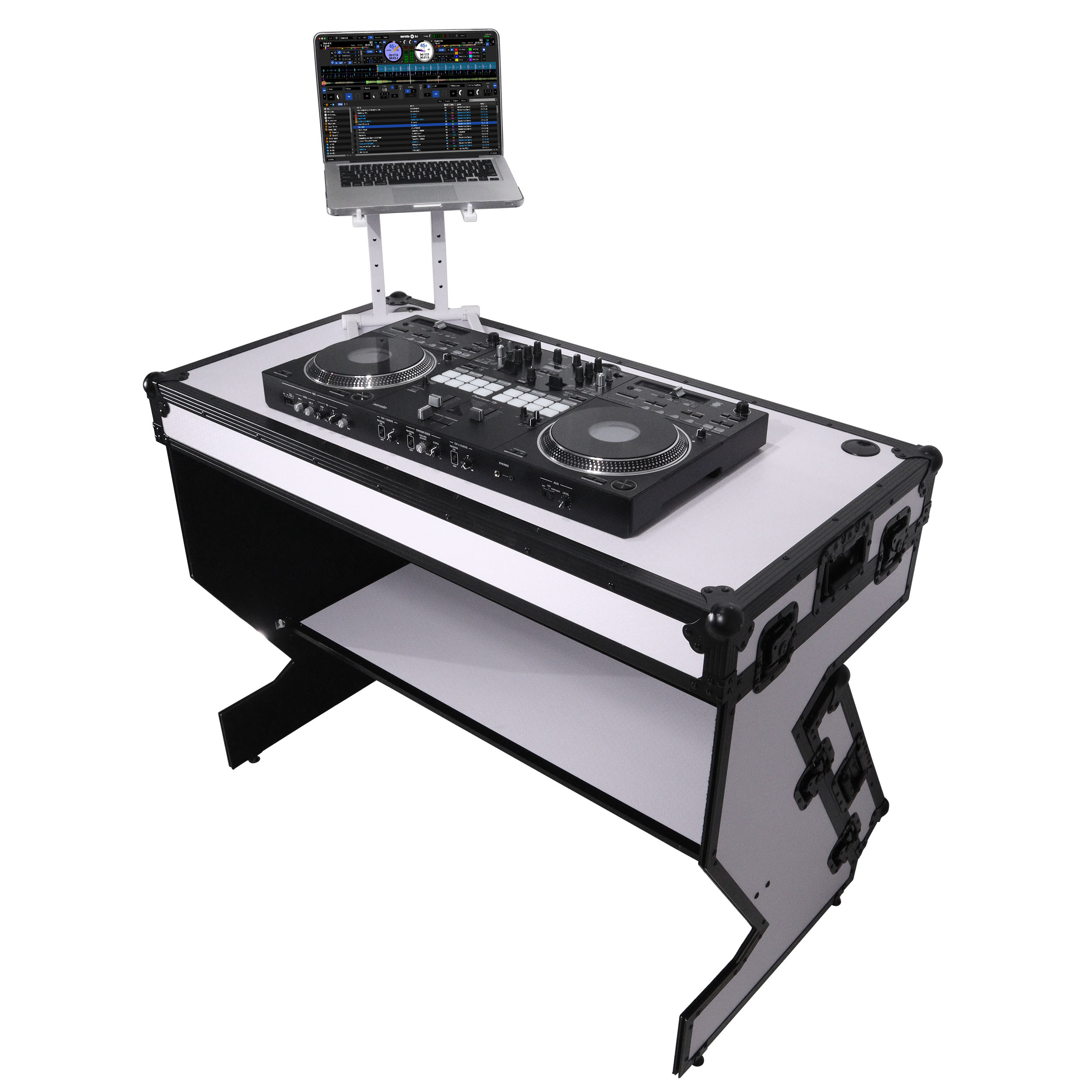 DJ Z-Table Workstation | Flight Case Table Portable with Handles and ...