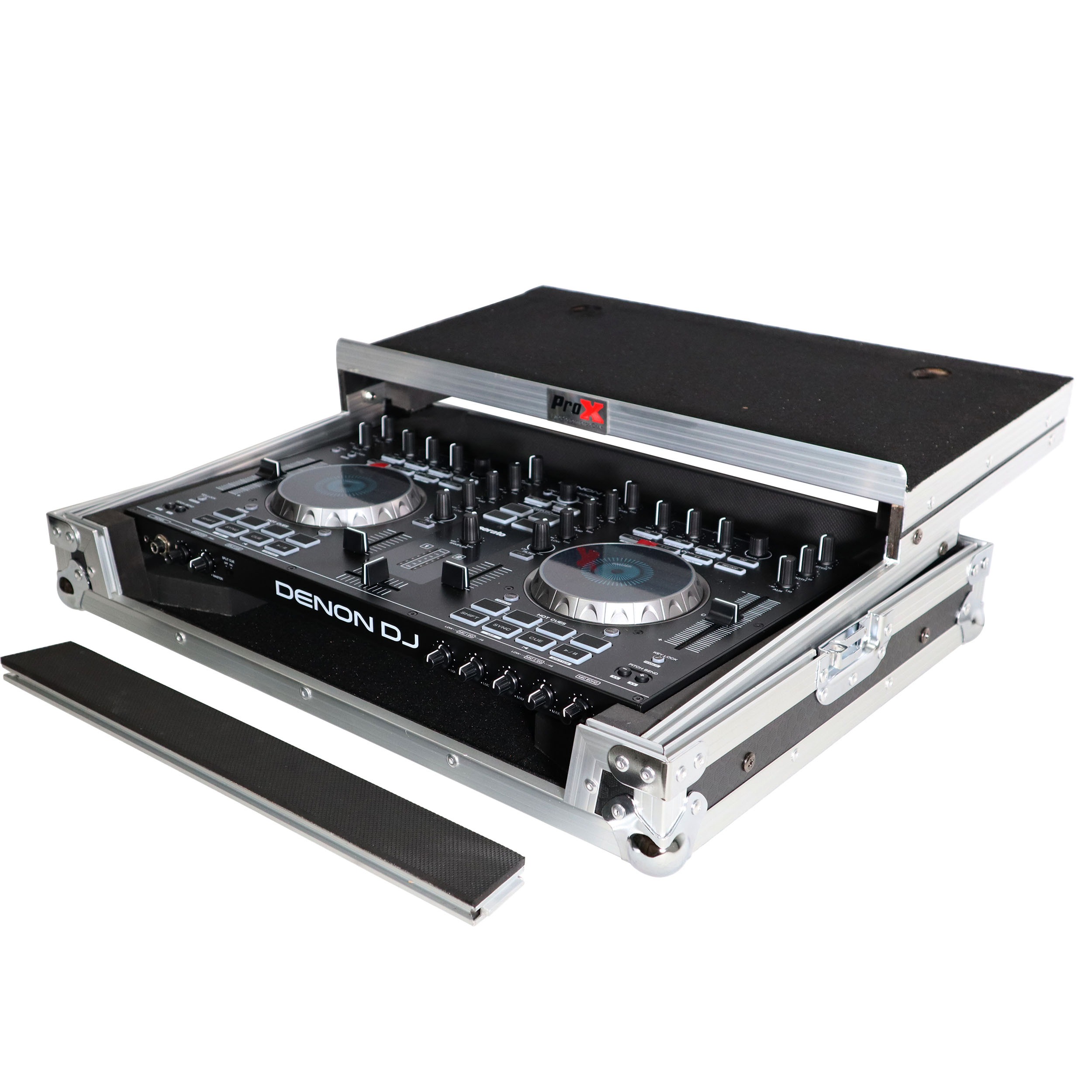ProX Flight Case for Denon MC4000 Digital Controller W-Laptop Shelf ...