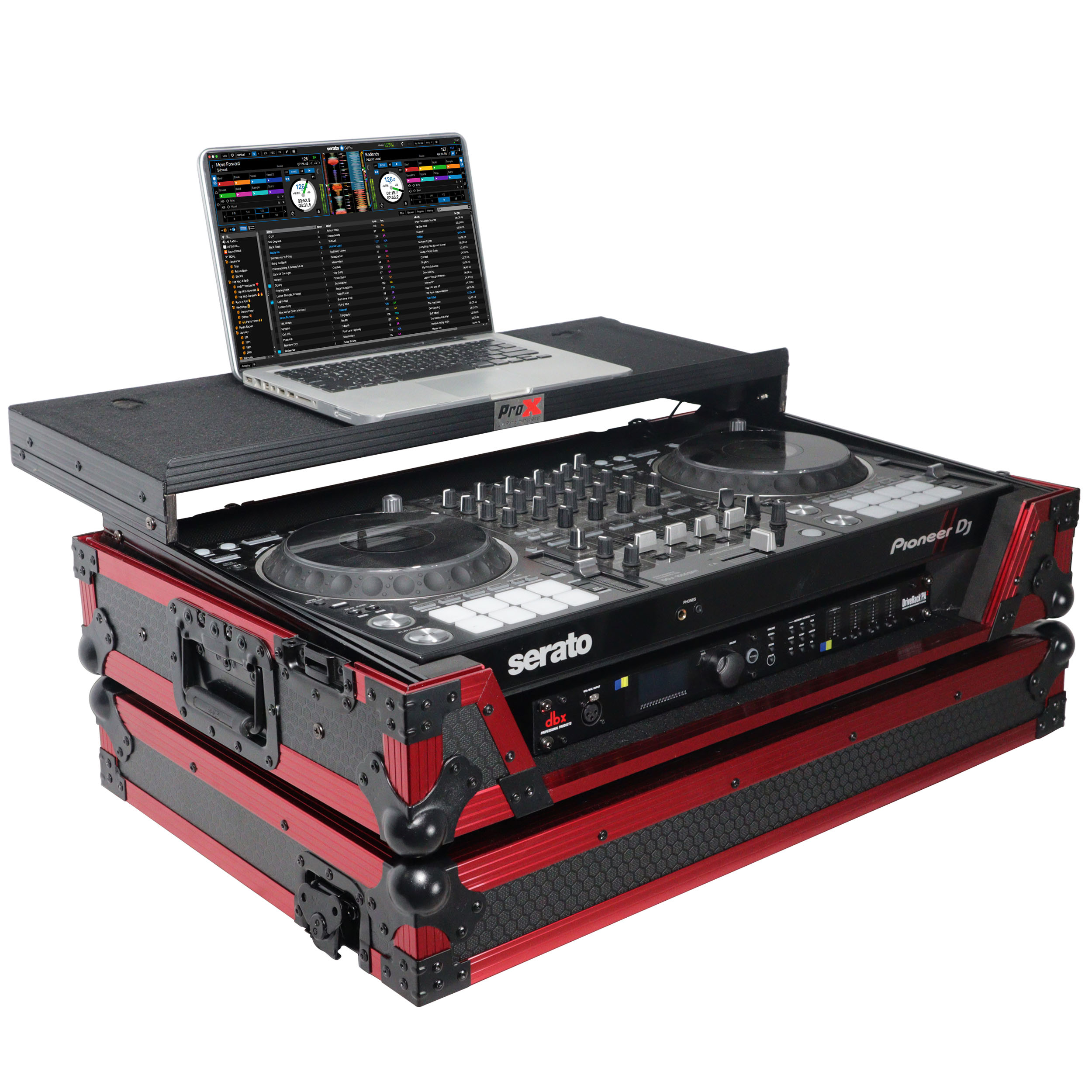 ProX Flight Case for Pioneer DDJ-1000 / SRT, DDJ-FLX6, and DDJ-SX3 Incl ...