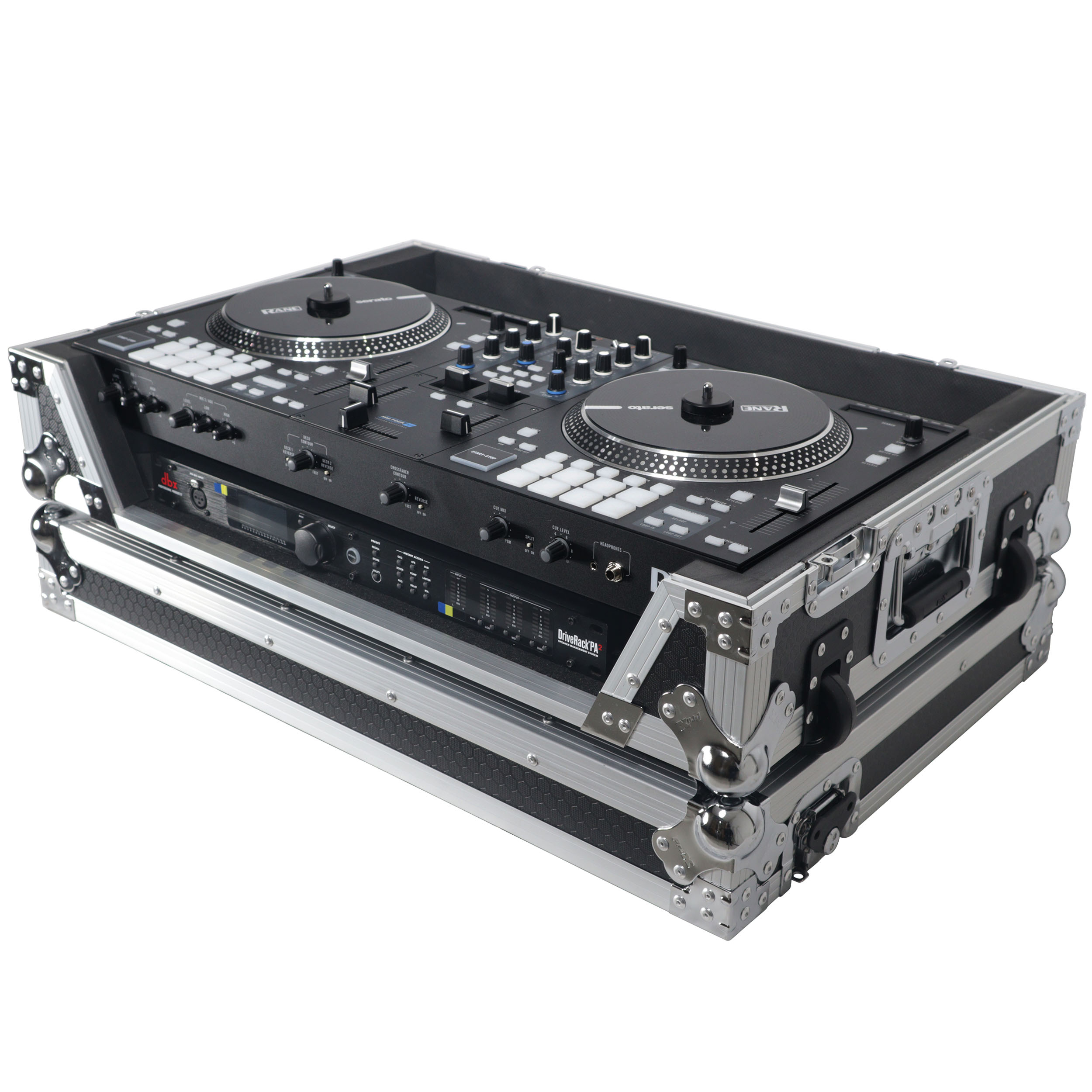 Flight Case For RANE ONE DJ Controller with 1U Rack and Wheels - GTR Direct