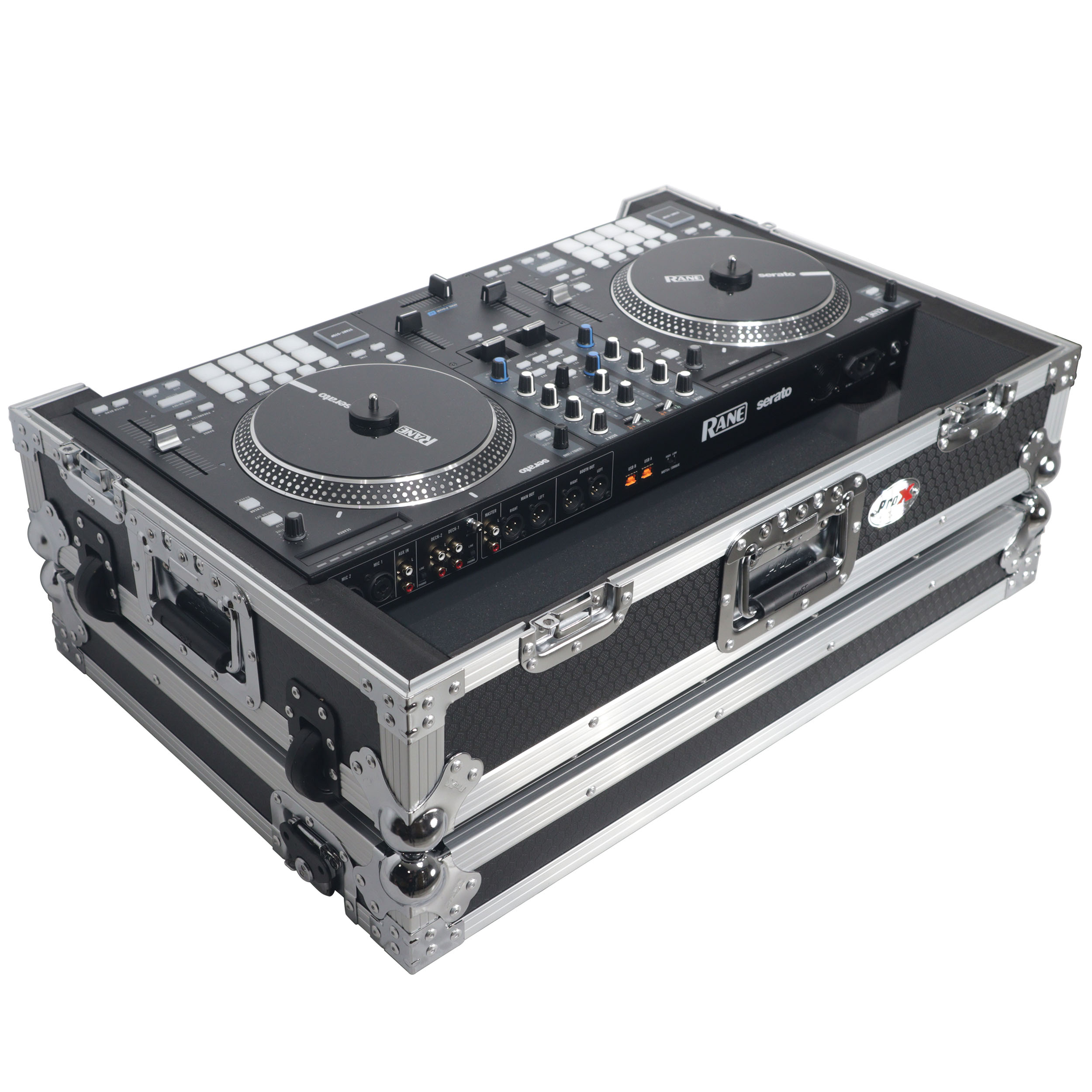 Flight Case For RANE ONE DJ Controller with 1U Rack and Wheels - GTR Direct