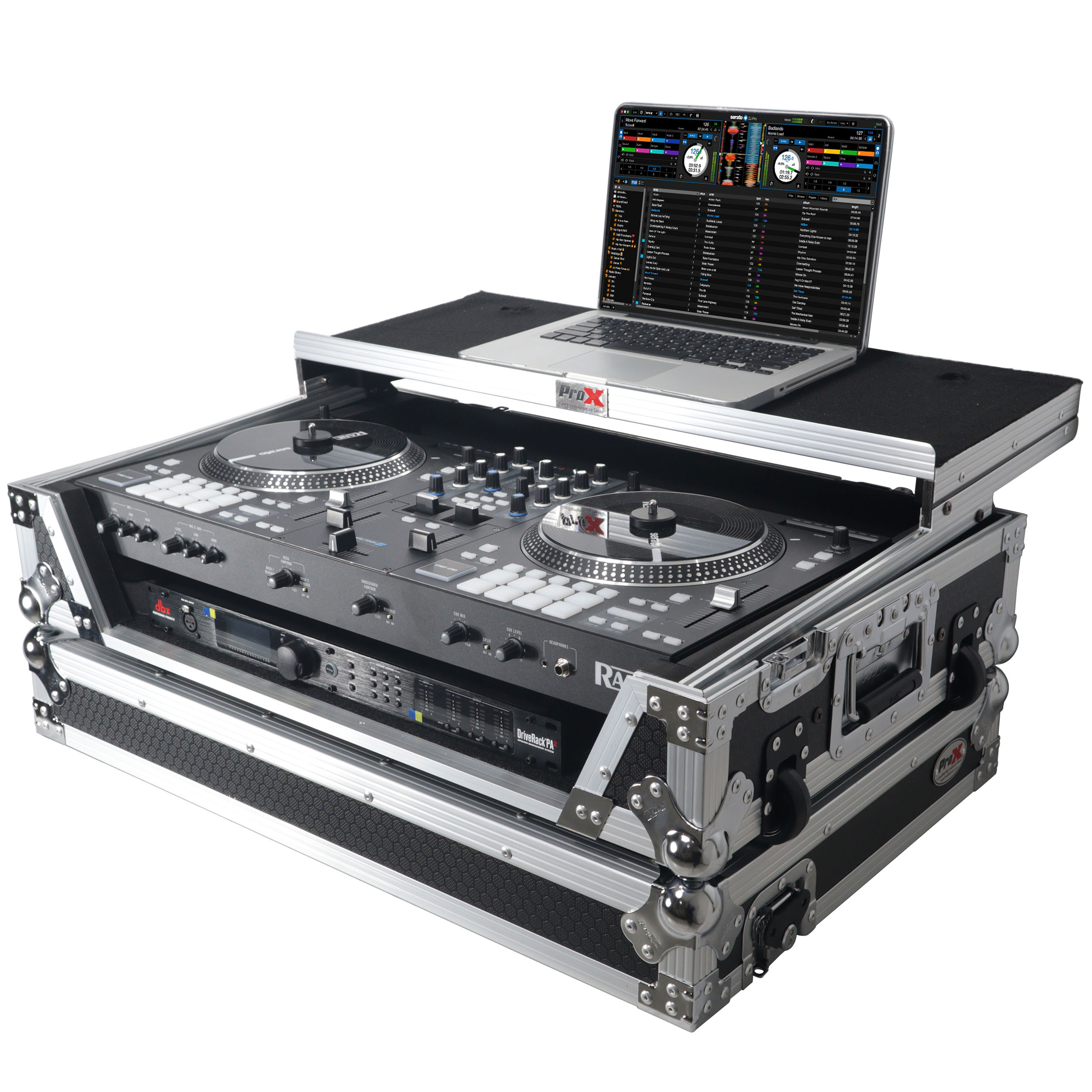 Flight Case For RANE ONE DJ Controller with Sliding Laptop Shelf| 1U ...