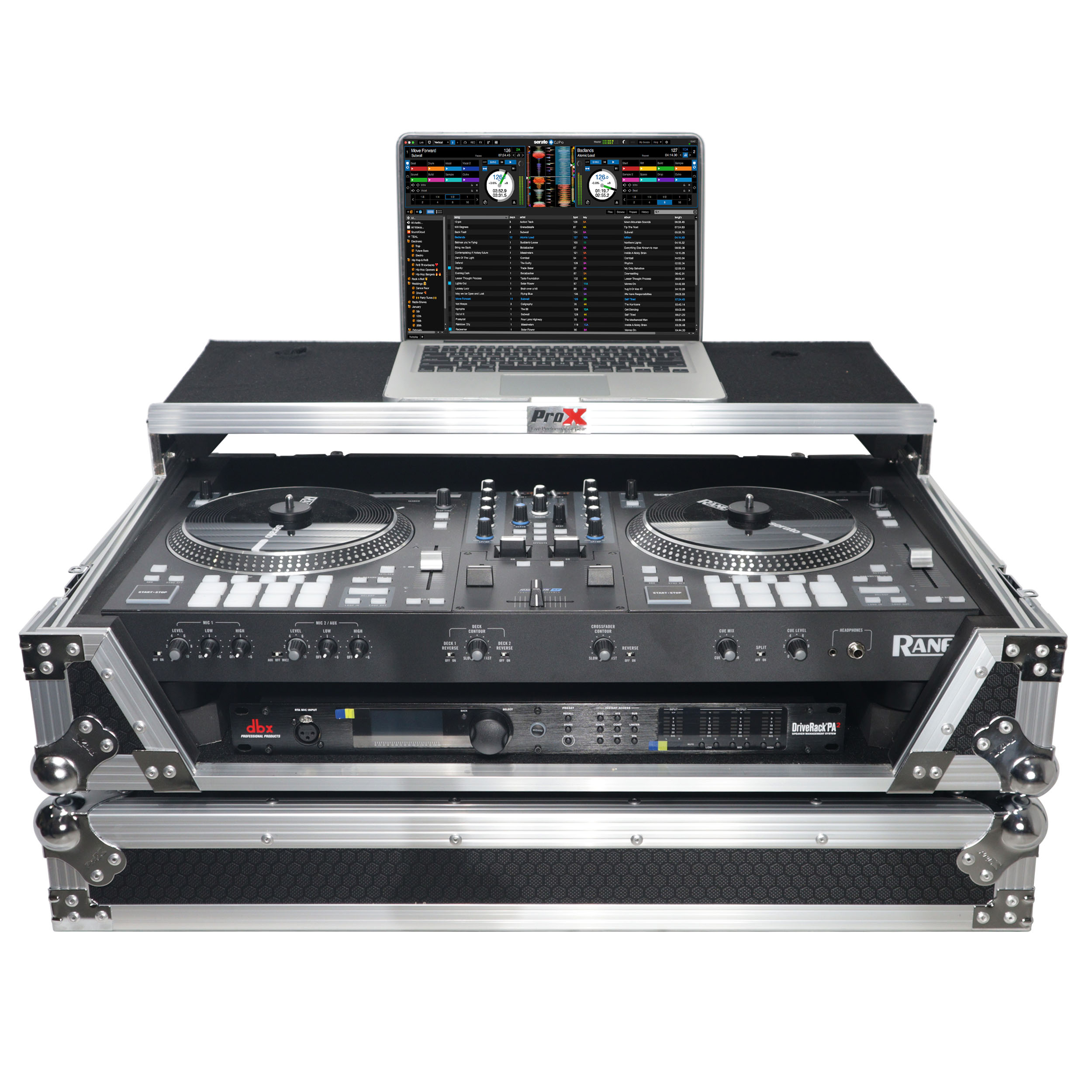 Flight Case For RANE ONE DJ Controller with Sliding Laptop Shelf| 1U ...