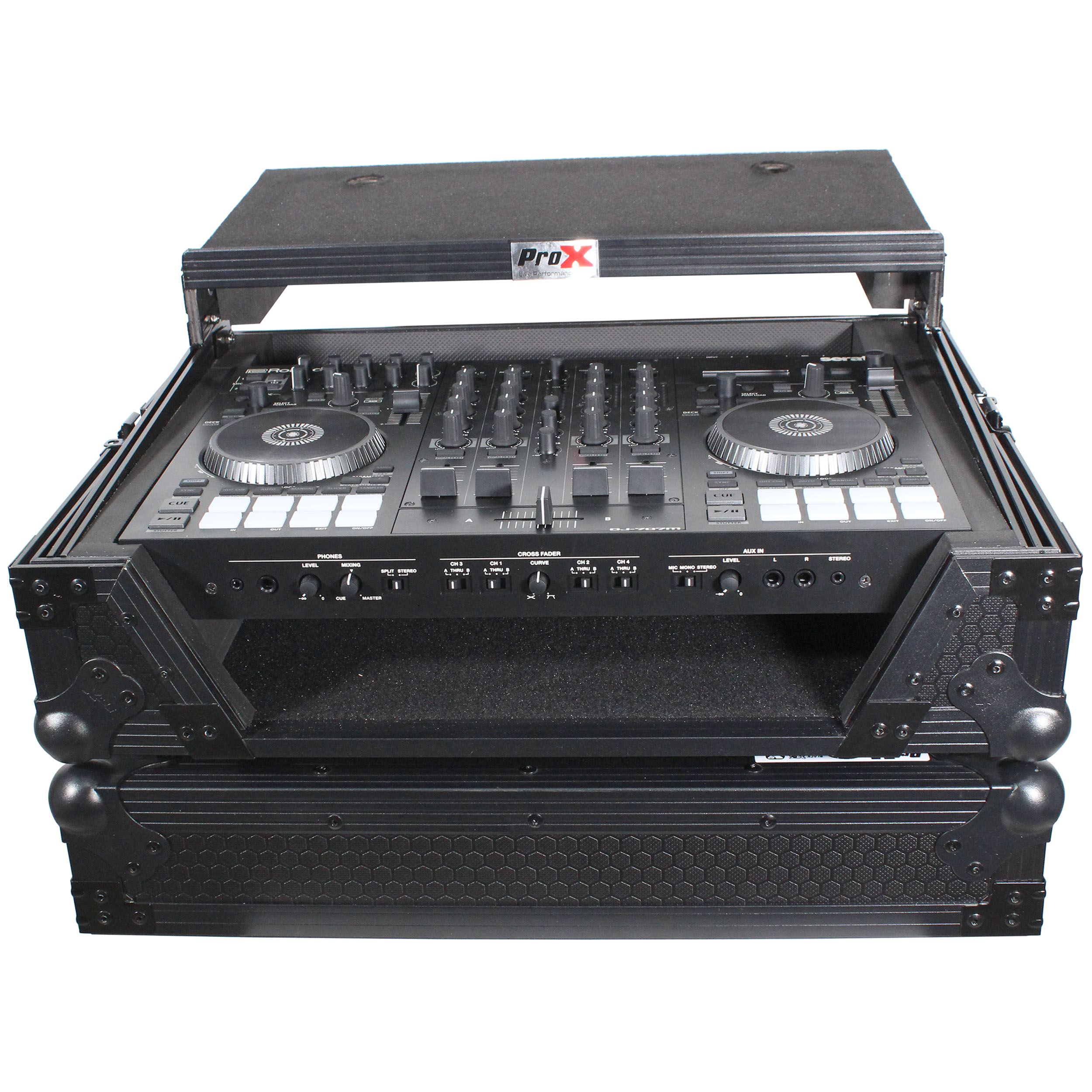 Flight Case For Roland DJ-707M Digital Controller W-Laptop Shelf ...