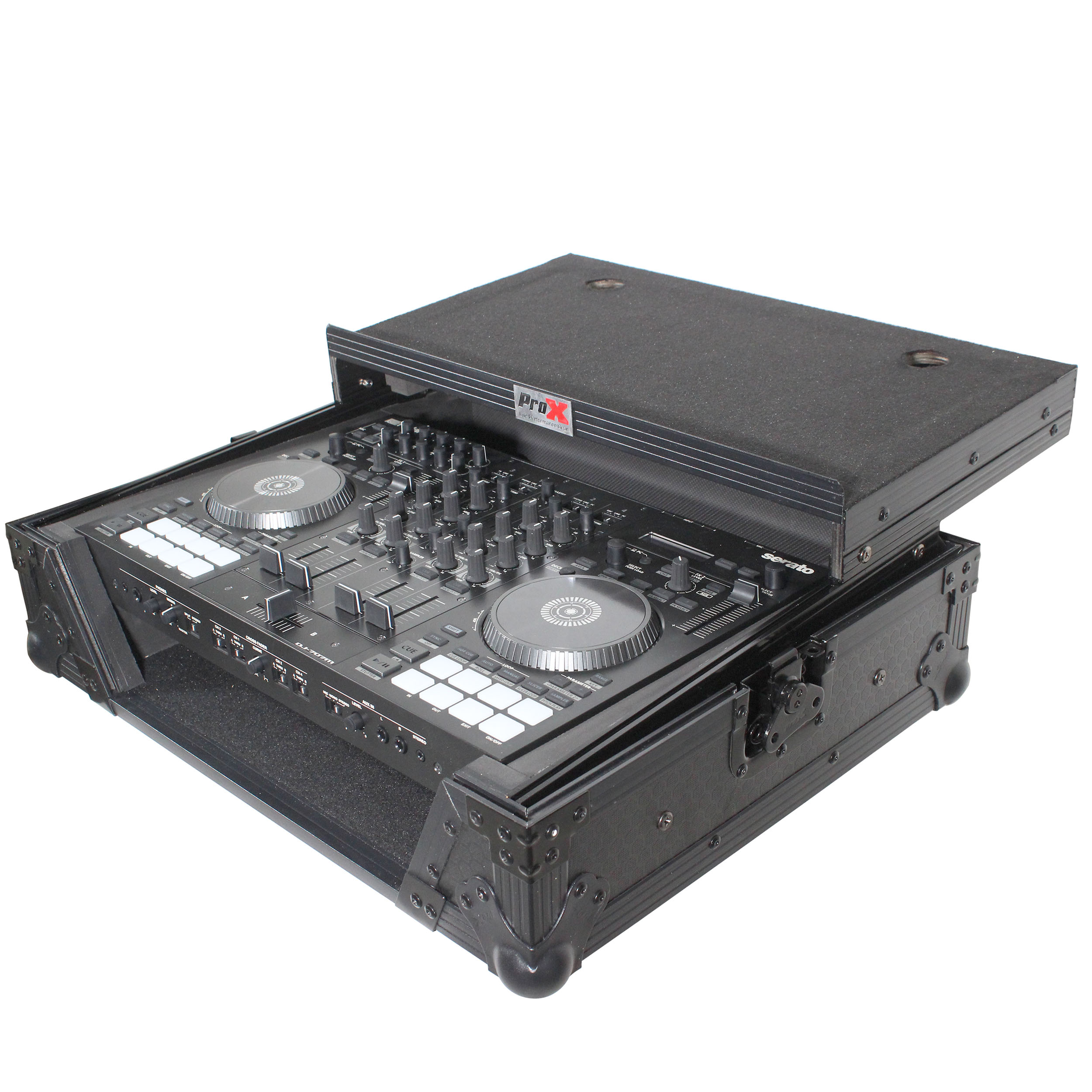 Flight Case For Roland DJ-707M Digital Controller W-Laptop Shelf ...