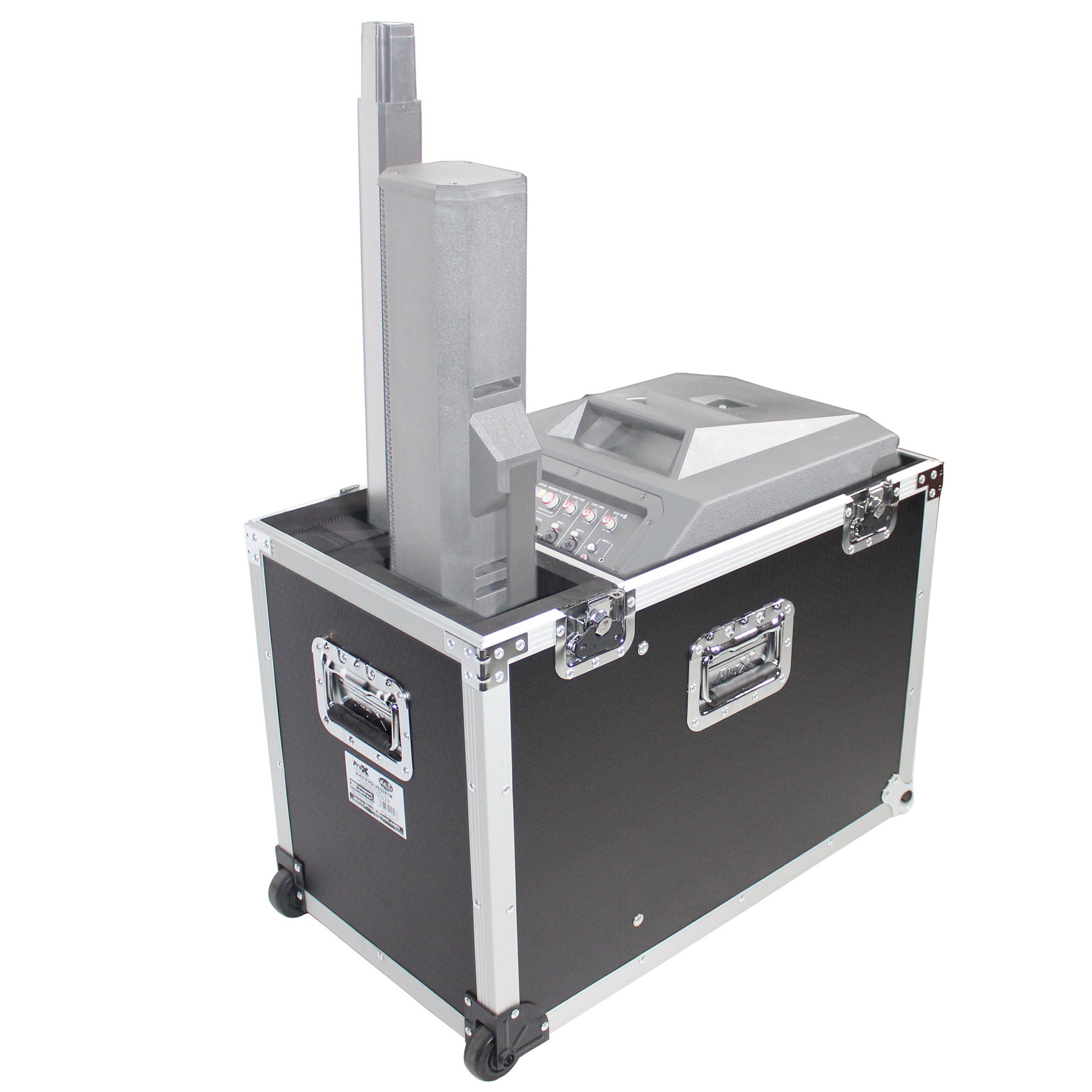 ProX Flight Case for Single EV Evolve 50 Compact Array System W-2 Low ...
