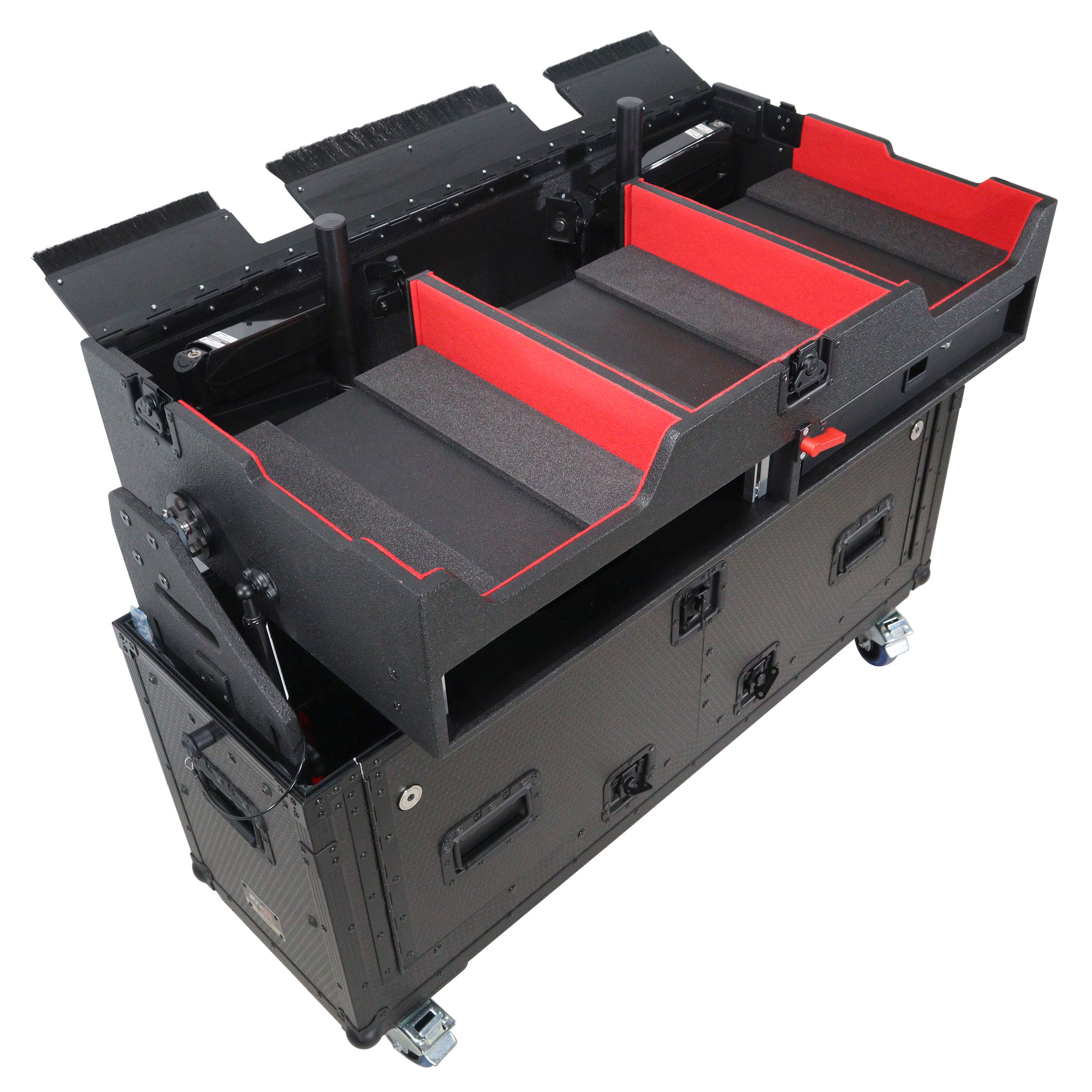 Flip-Ready Easy Retracting Hydraulic Lift Case for Pioneer CDJ-3000 and ...