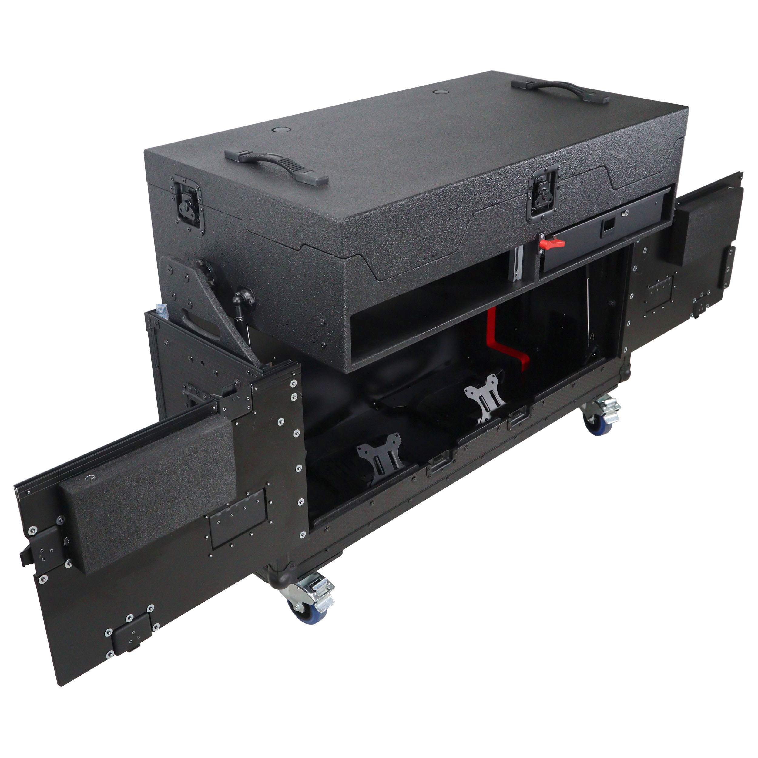 Flip-Ready Easy Retracting Hydraulic Lift Case for Pioneer CDJ-3000 and ...