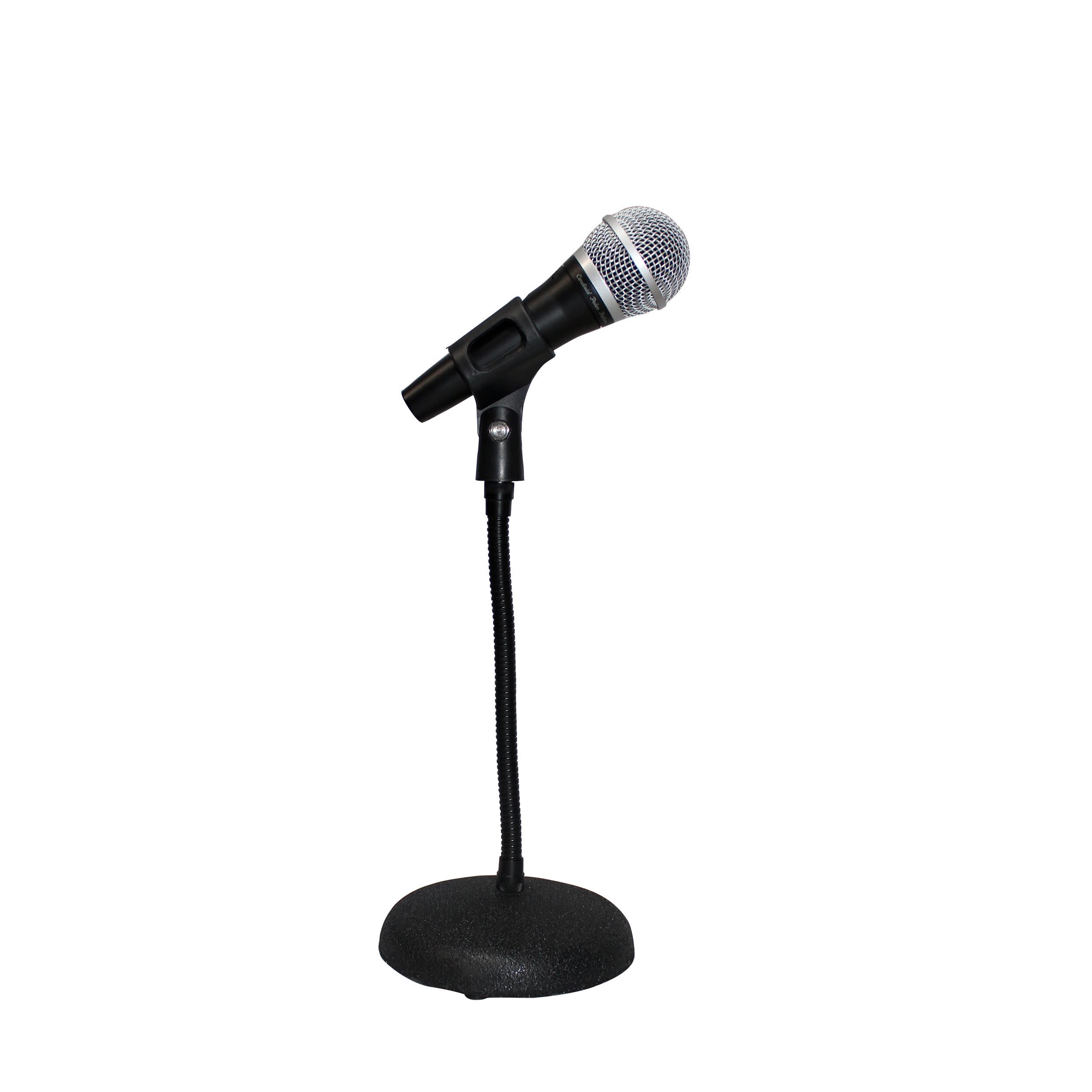 Gooseneck Desktop Microphone Stand With 6" Round Base - GTR Direct