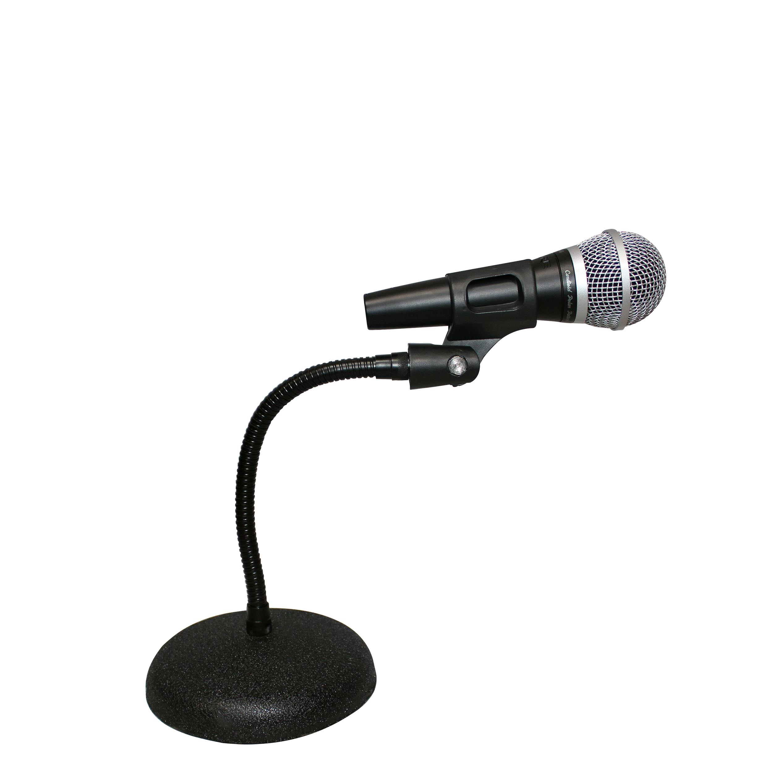 Gooseneck Desktop Microphone Stand With 6" Round Base - GTR Direct