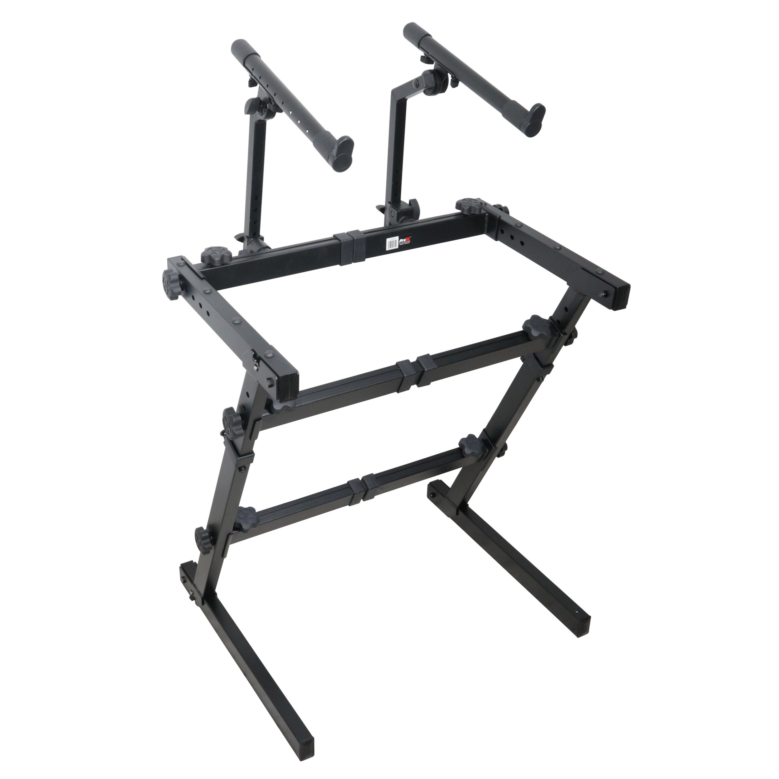 Heavy Duty Z-Stand Keyboard/Case Stand with Adjustable Width and Height - GTR Direct