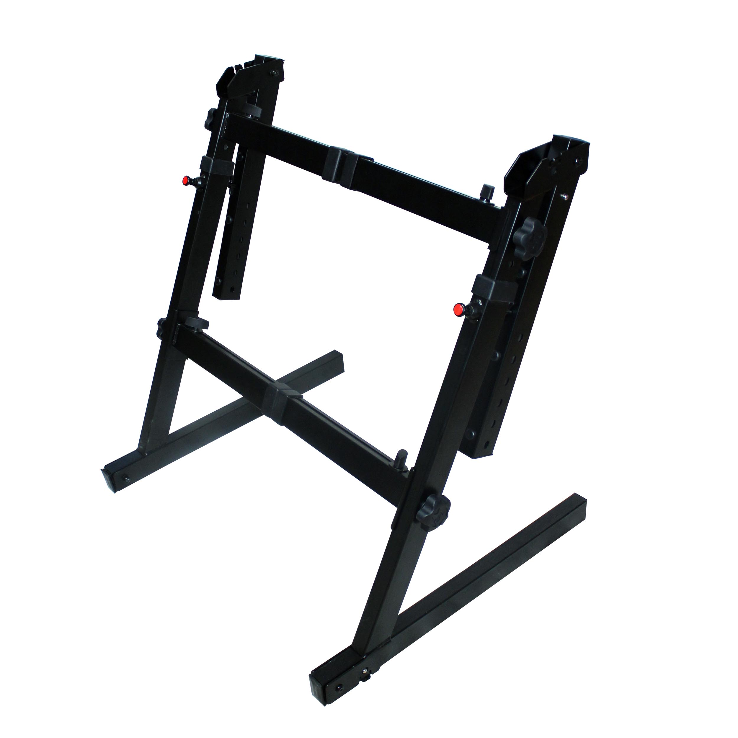 Heavy Duty Z-Stand Keyboard/Case Stand with Adjustable Width and Height - GTR Direct