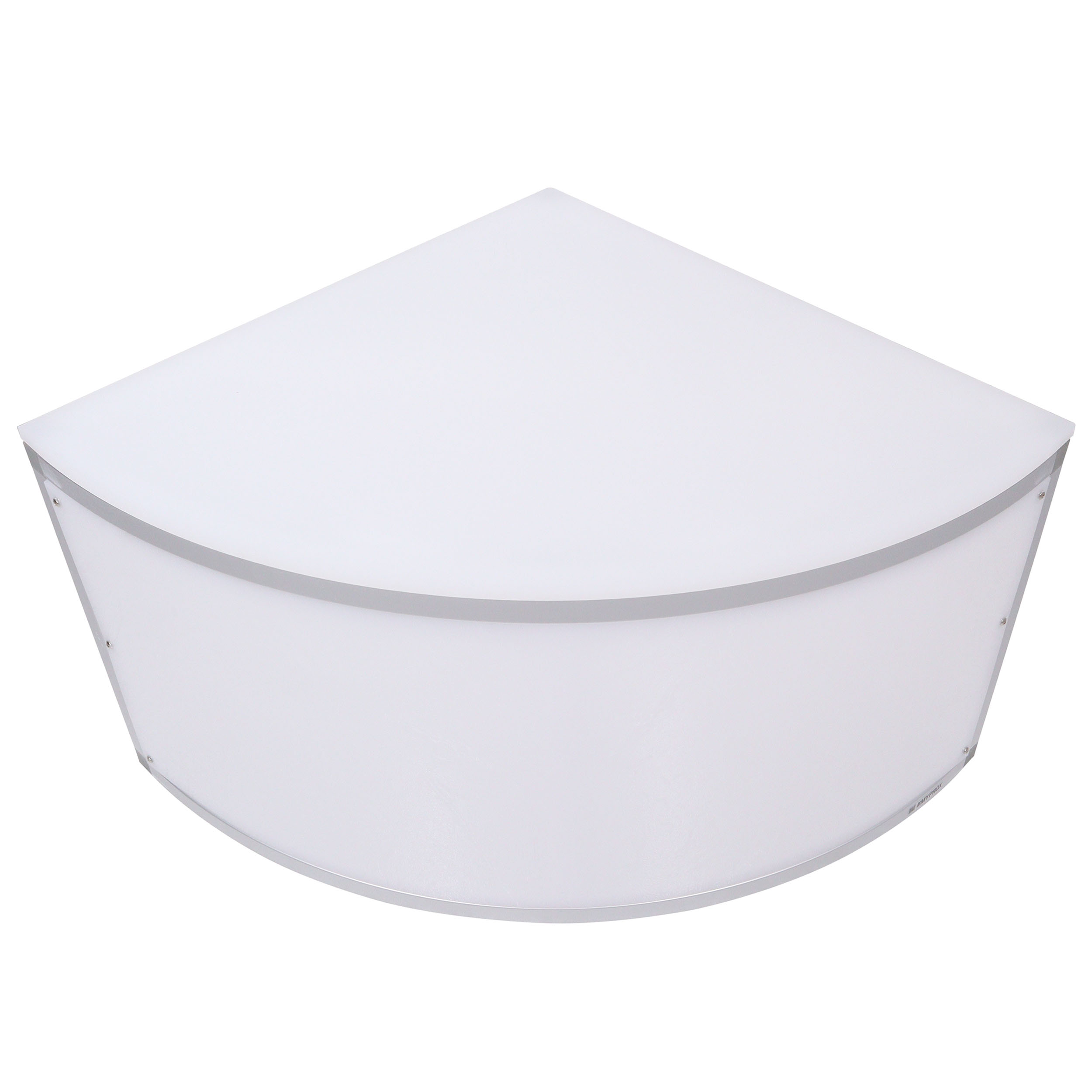 ProX Lumo Stage Acrylic Platform 2'x2'x16" Rounded Cube Section Riser ...