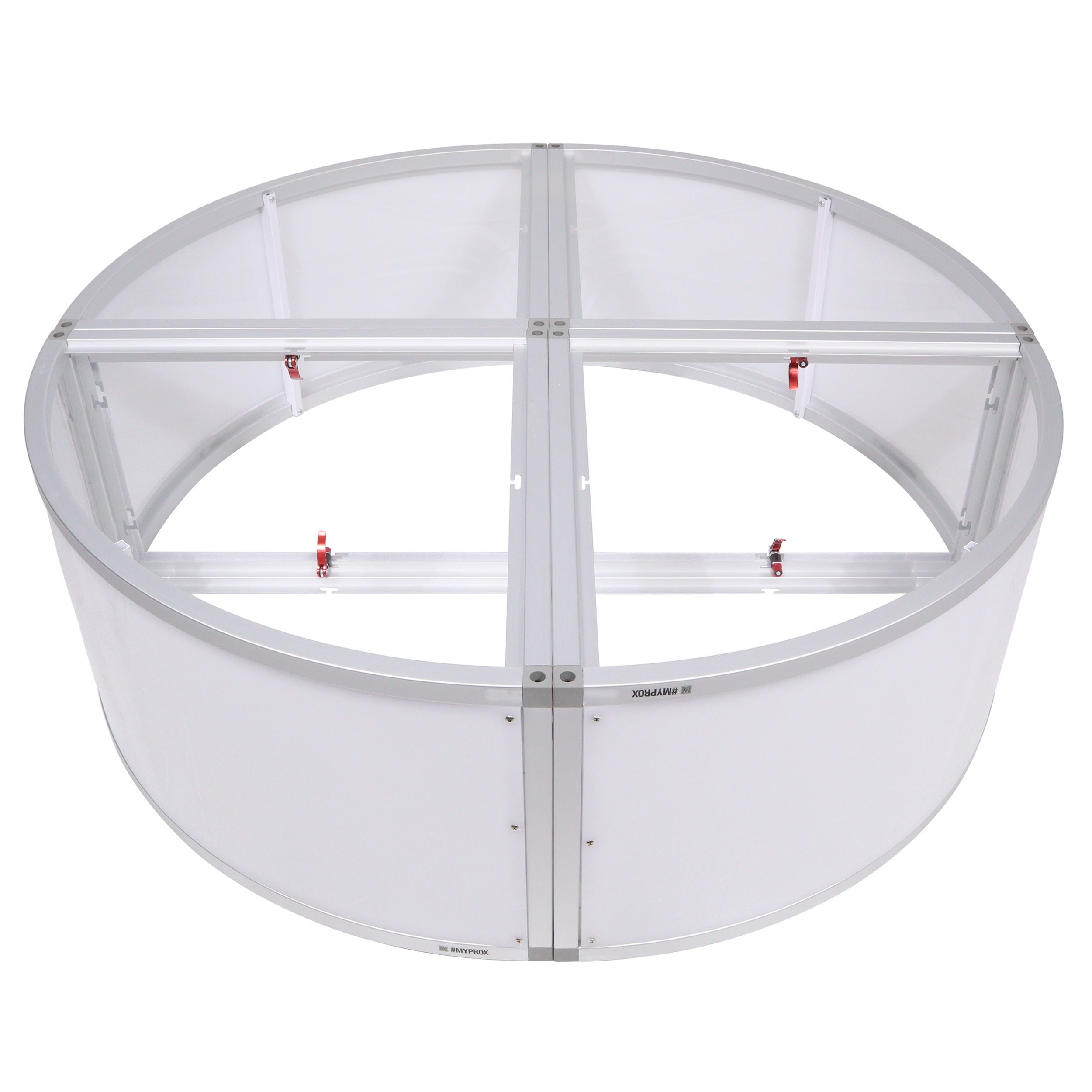 ProX Lumo Stage Acrylic Platform 2'x2'x16" Rounded Cube Section Riser ...