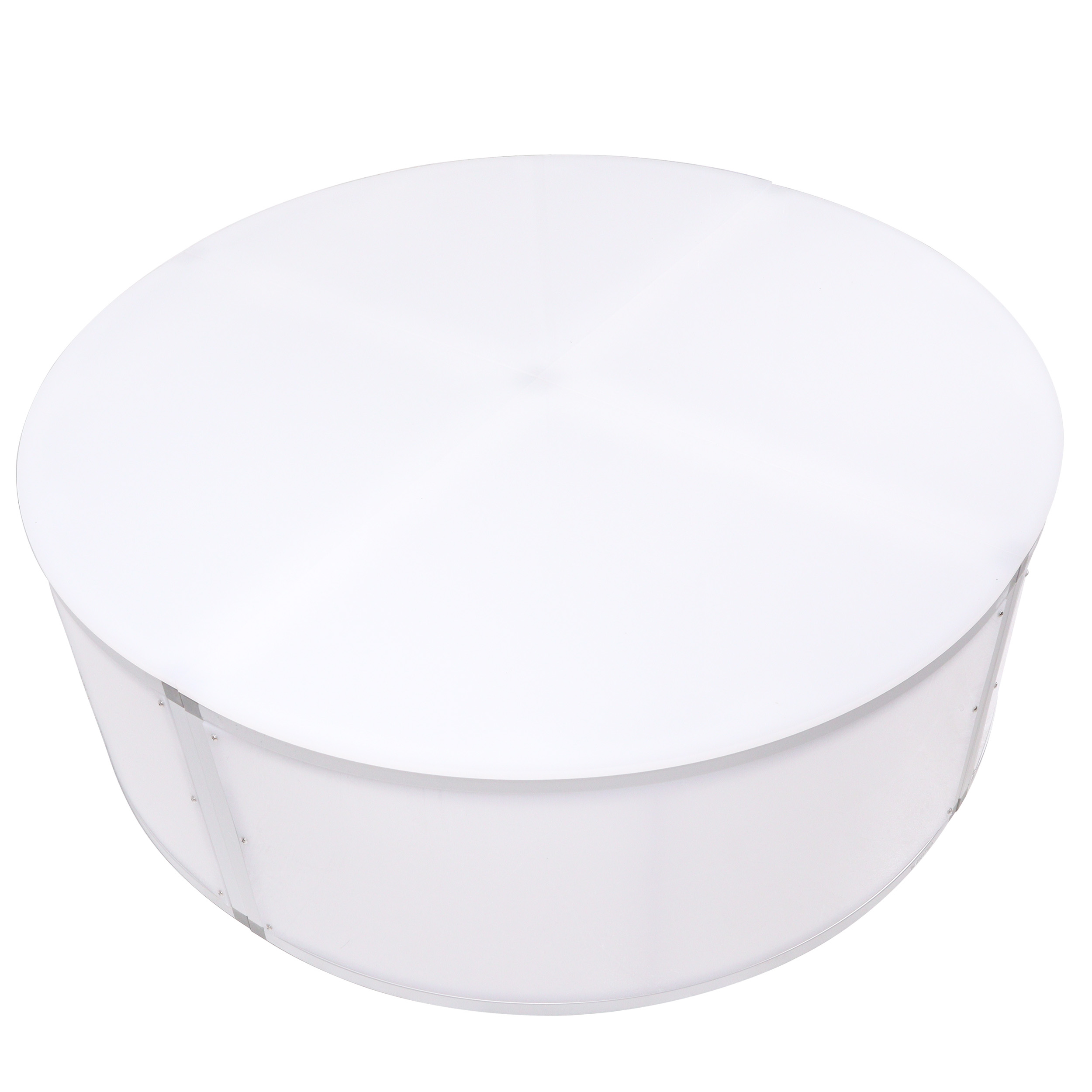 ProX Lumo Stage Acrylic Platform 2'x2'x16" Rounded Cube Section Riser ...