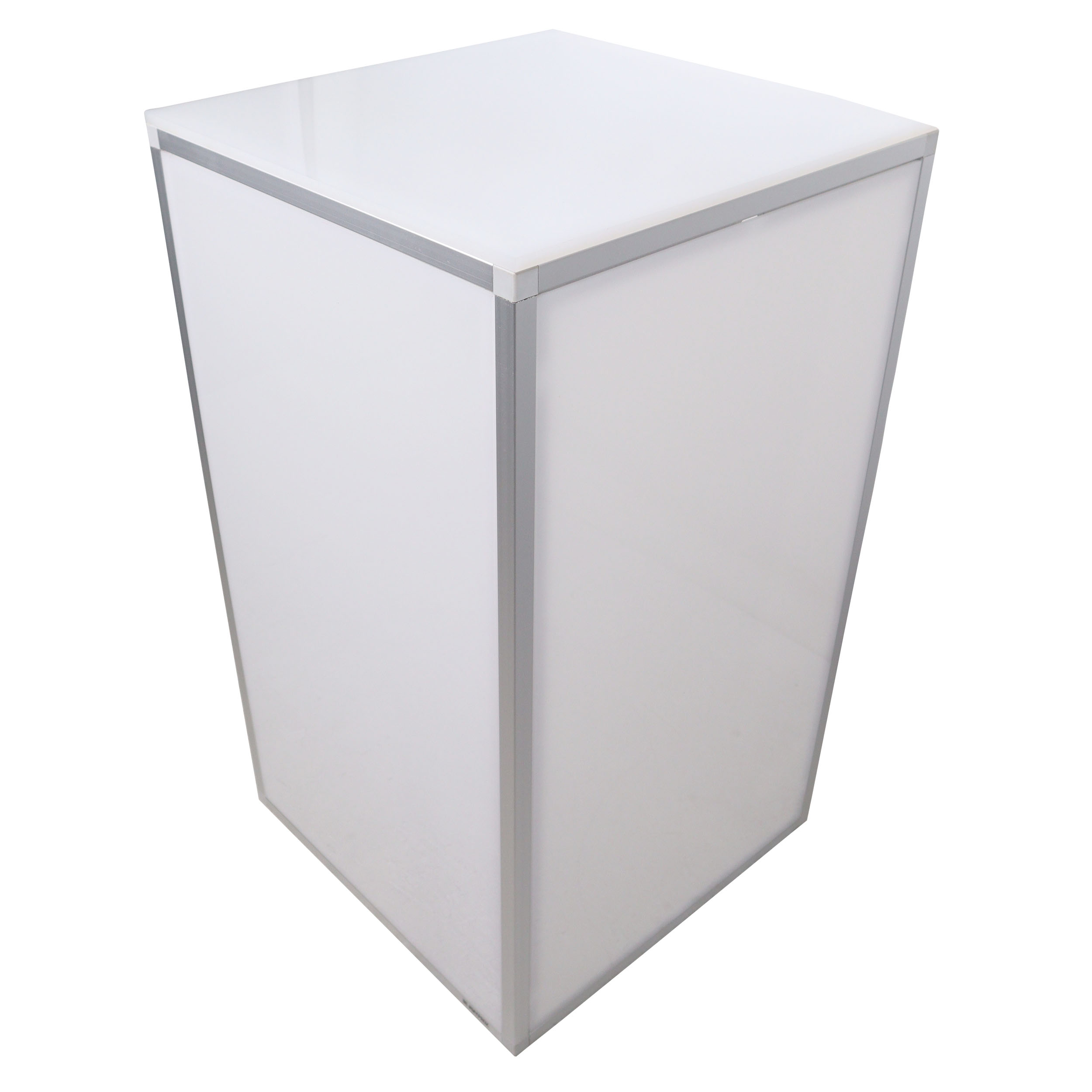 ProX Lumo Stage Acrylic Platform 2'x2'x42" Cube Section Riser for LED ...