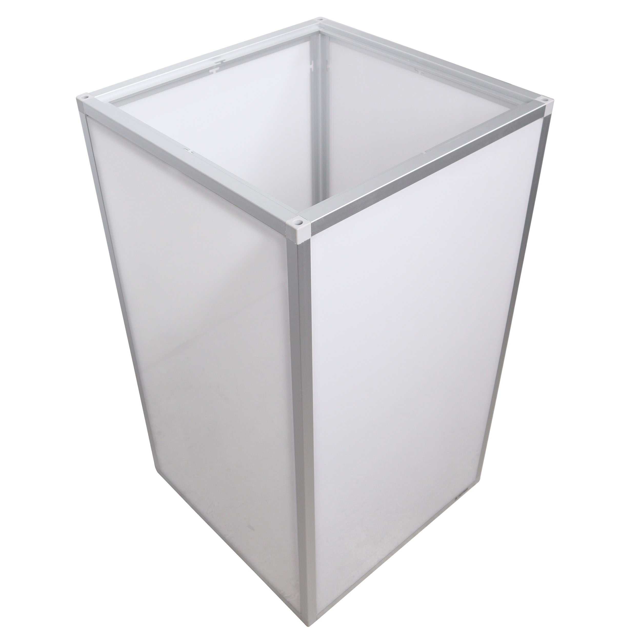 ProX Lumo Stage Acrylic Platform 2'x2'x42" Cube Section Riser for LED ...