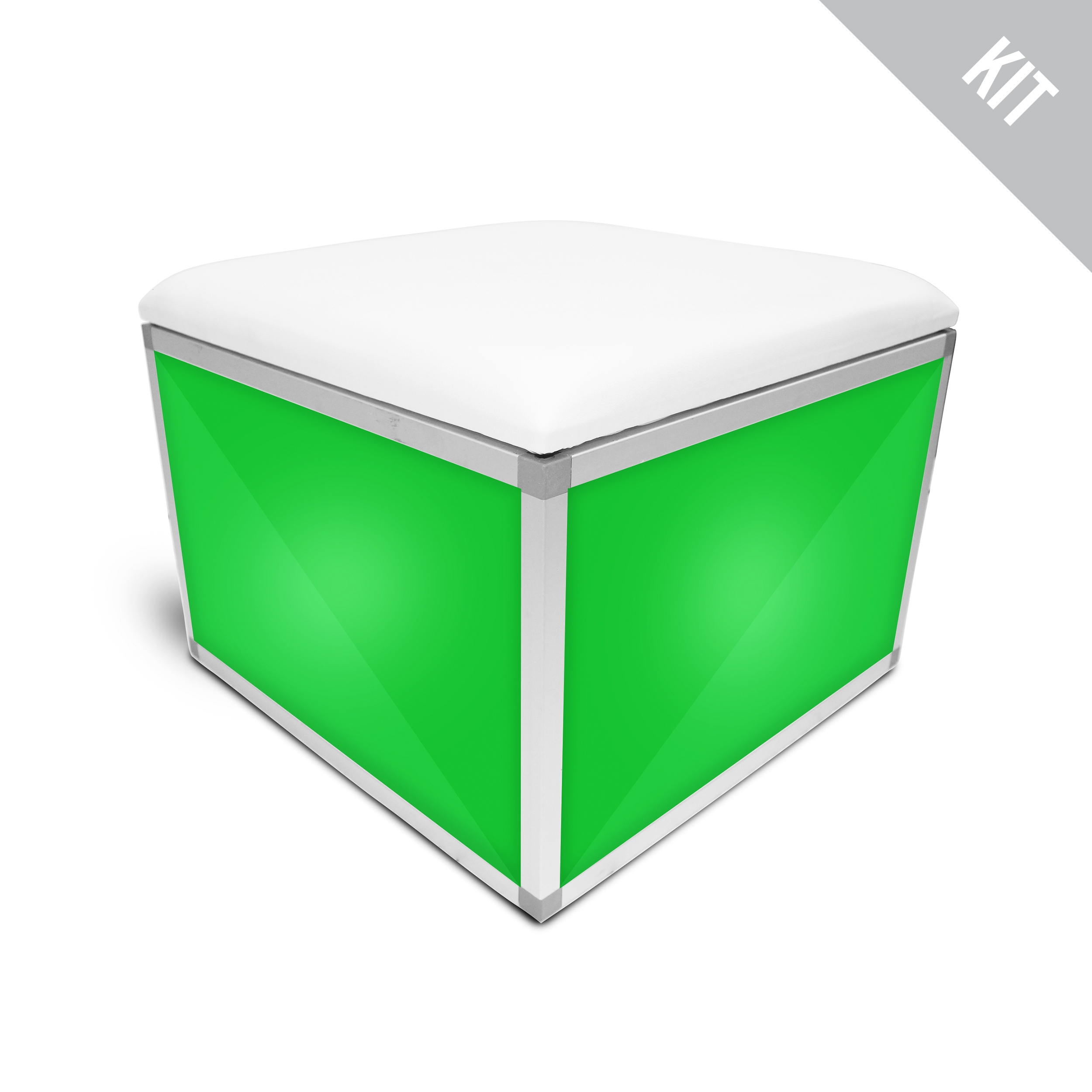 ProX LumoStage 16" x 24" Acrylic Lounge Bench Cushion Kit WHITE - GTR ...