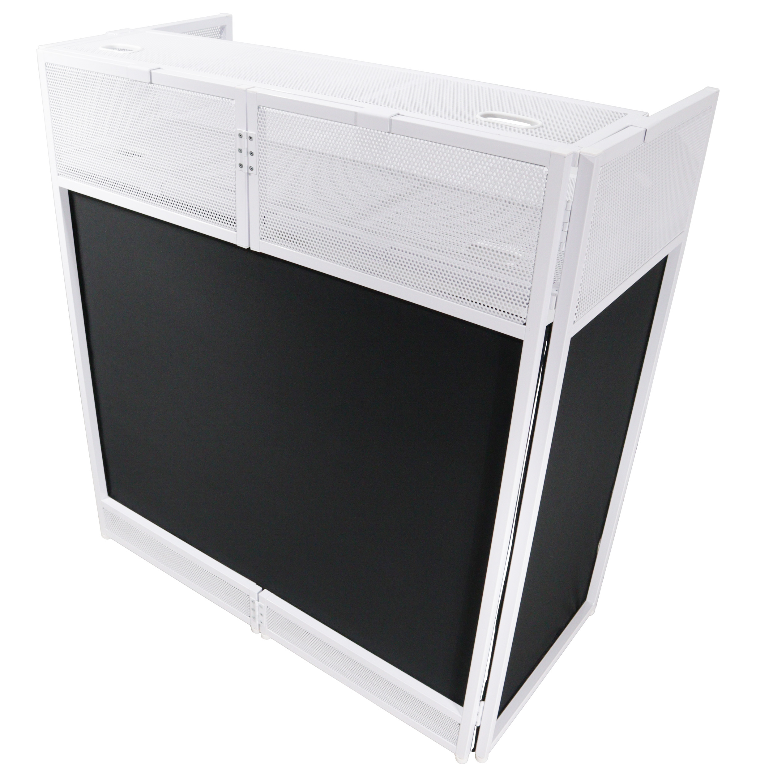 Portable DJ Booth and DJ Lights Bundle: Par Can Lights, Truss, Vista ...