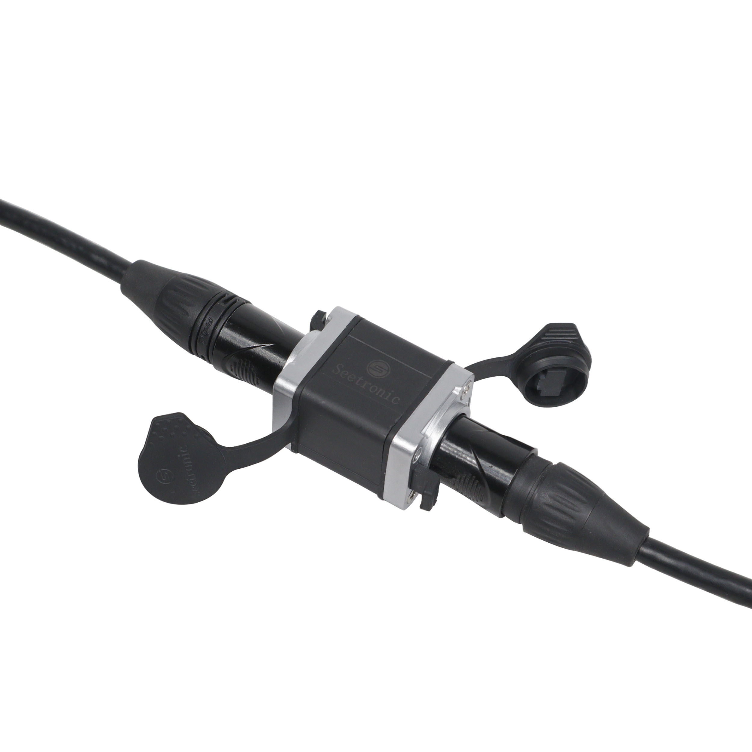 Professional Military Tactical RJ45 Ethernet Coupler IP65 Waterproof ...