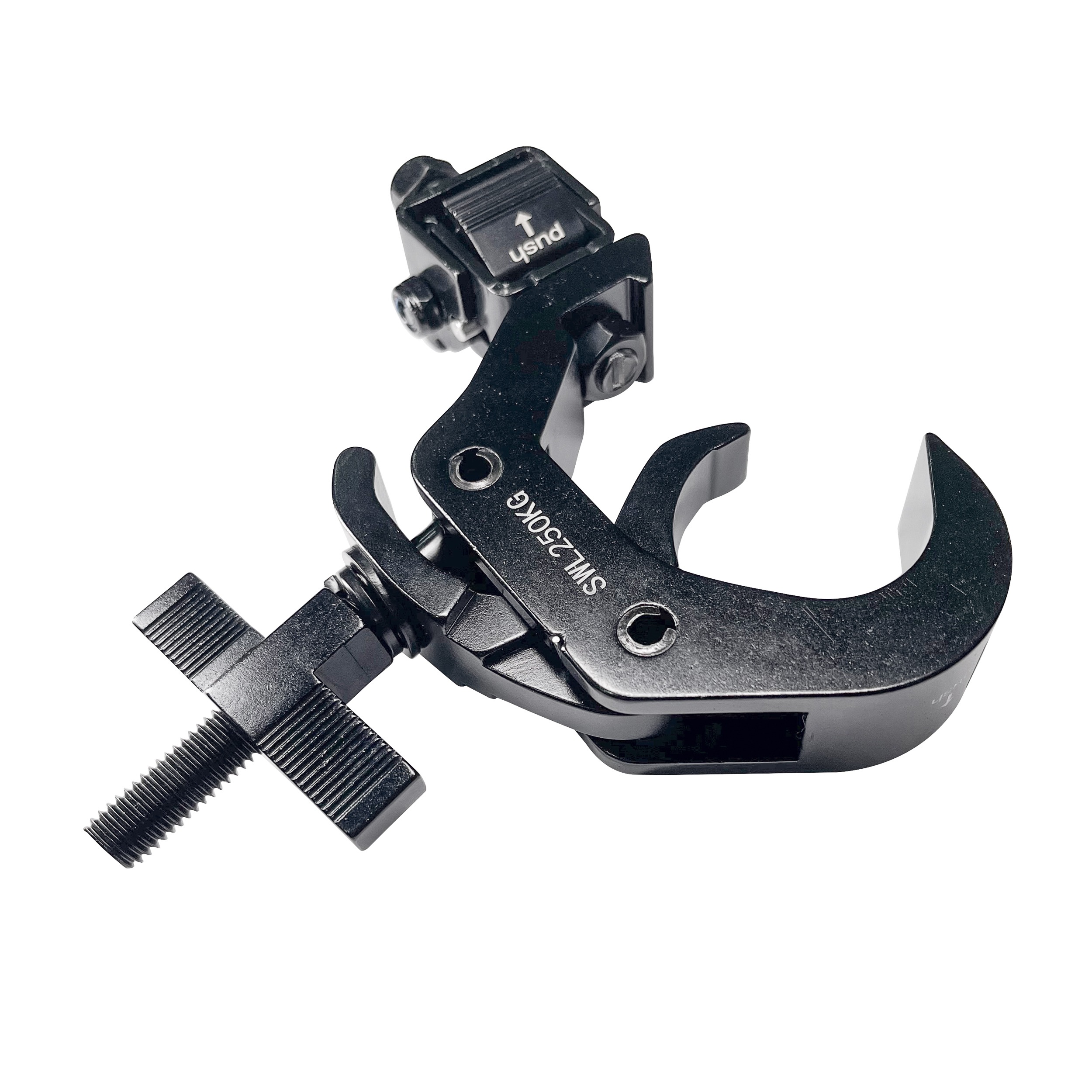 Set of (4) Quick 90º Folding Clamp Adapters with T-C12 Truss Clamp 2 in ...